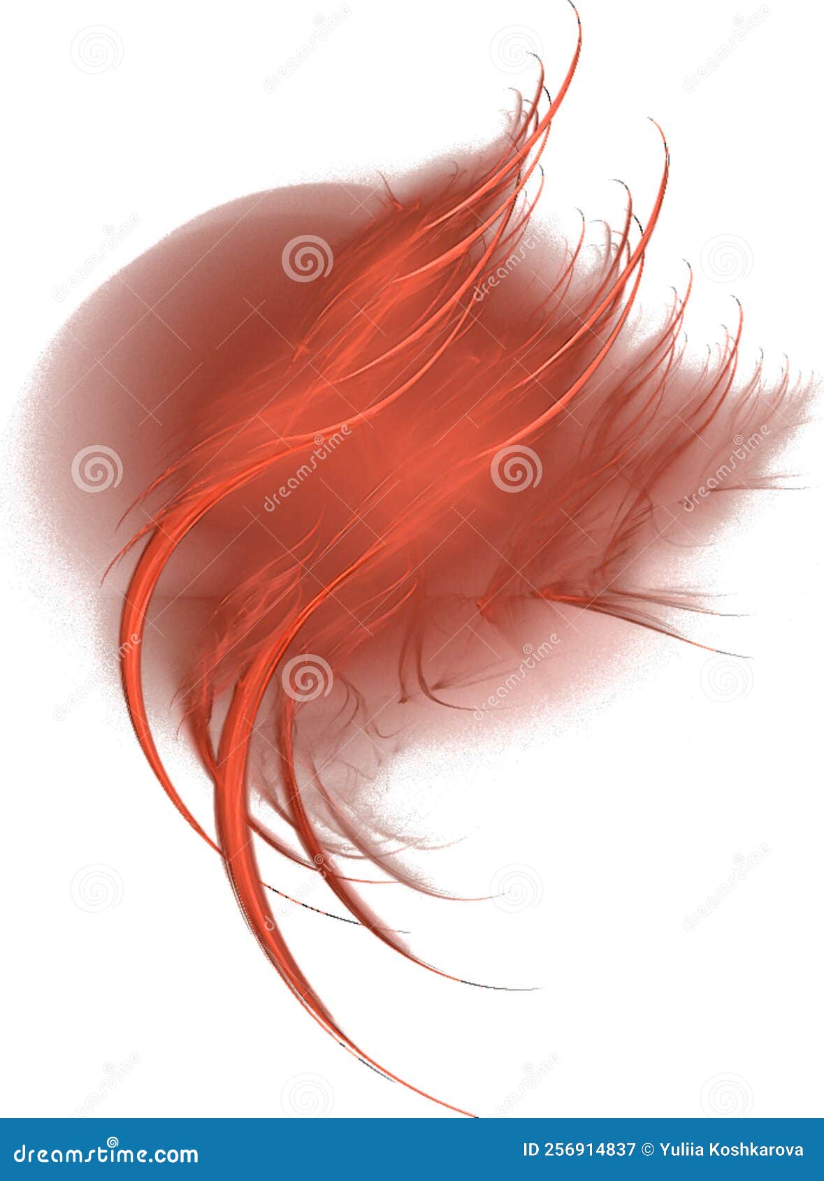 Abstract Pattern from Vertical Wavy Red Lines, Isolated Element, Logo ...