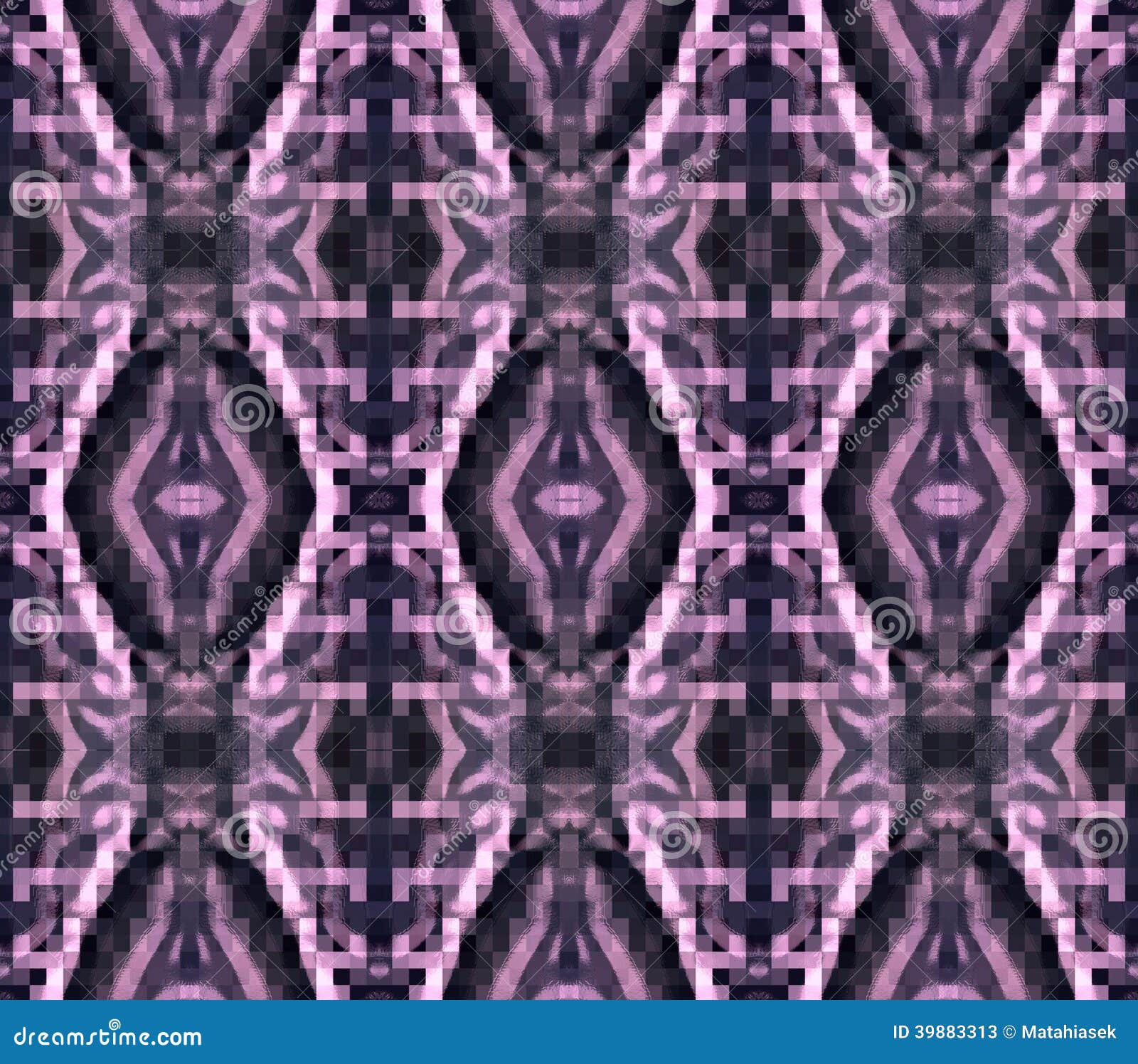 Abstract Pattern - Violet Texture - Seamless Stock Illustration ...