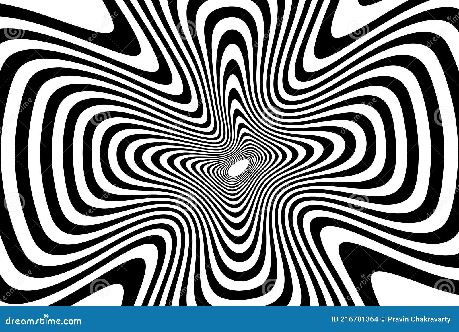 Abstract Pattern Wavy Curve Lines Ripple Black White Lines Vector ...