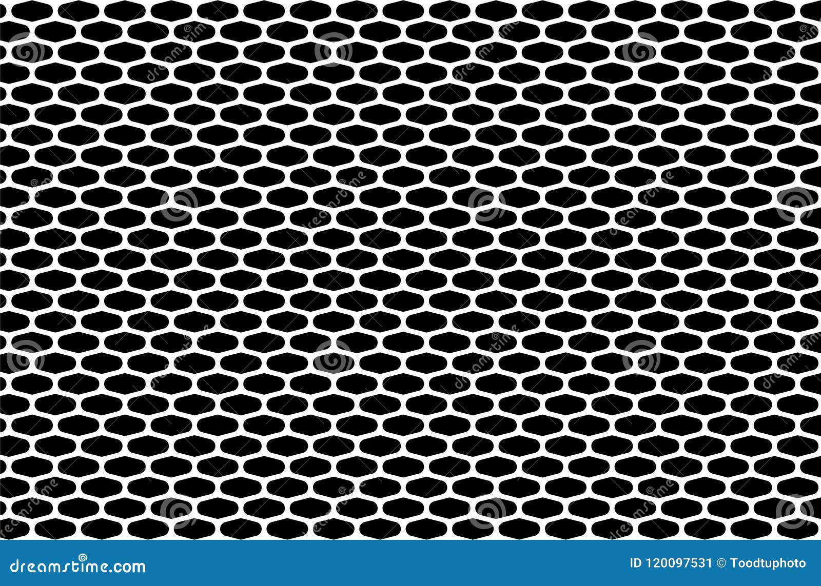 Abstract Pattern White Net on Black Background Stock Vector ...