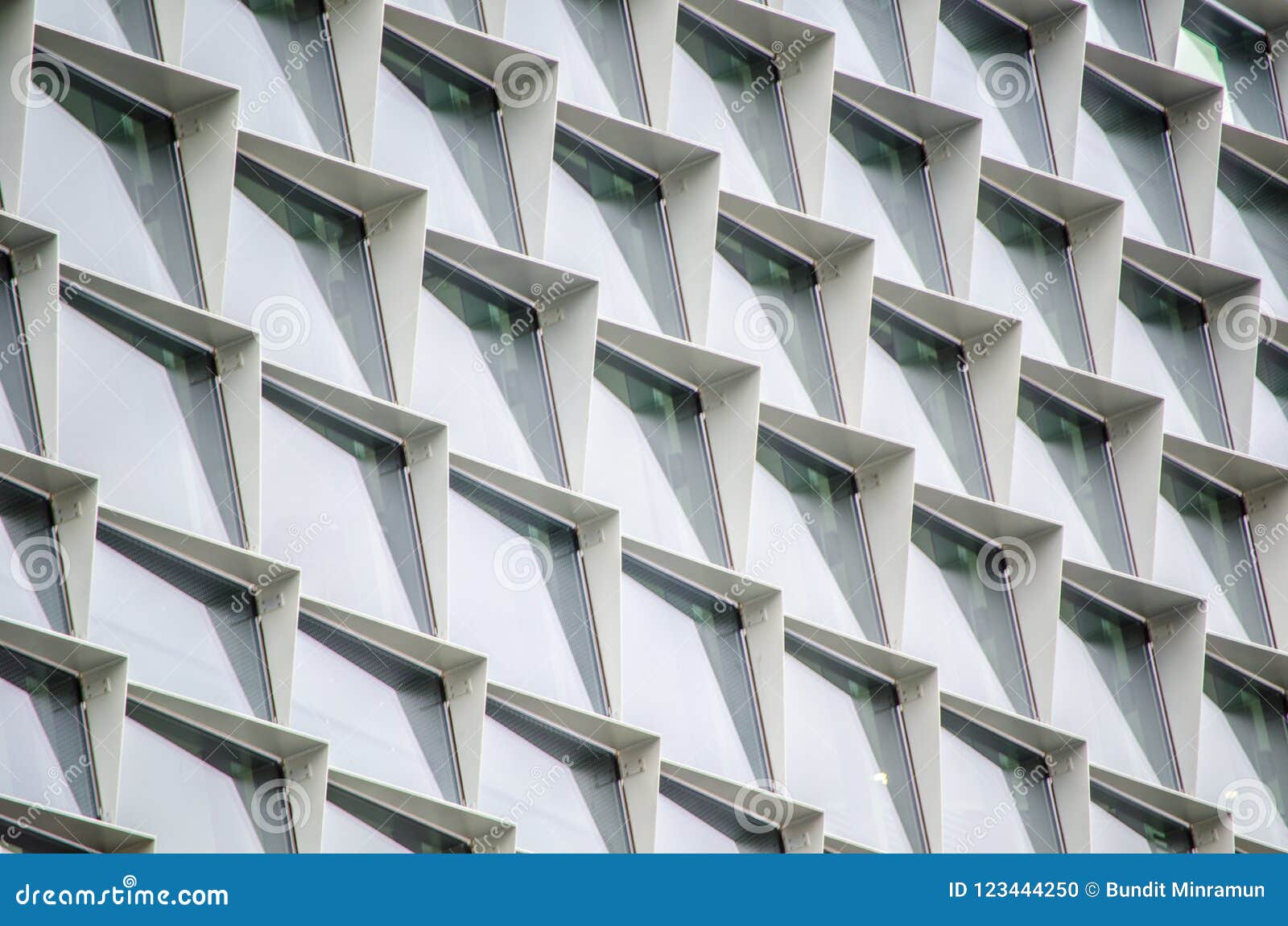 Abstract Pattern of Window Building in Square Shaped. Stock Photo ...