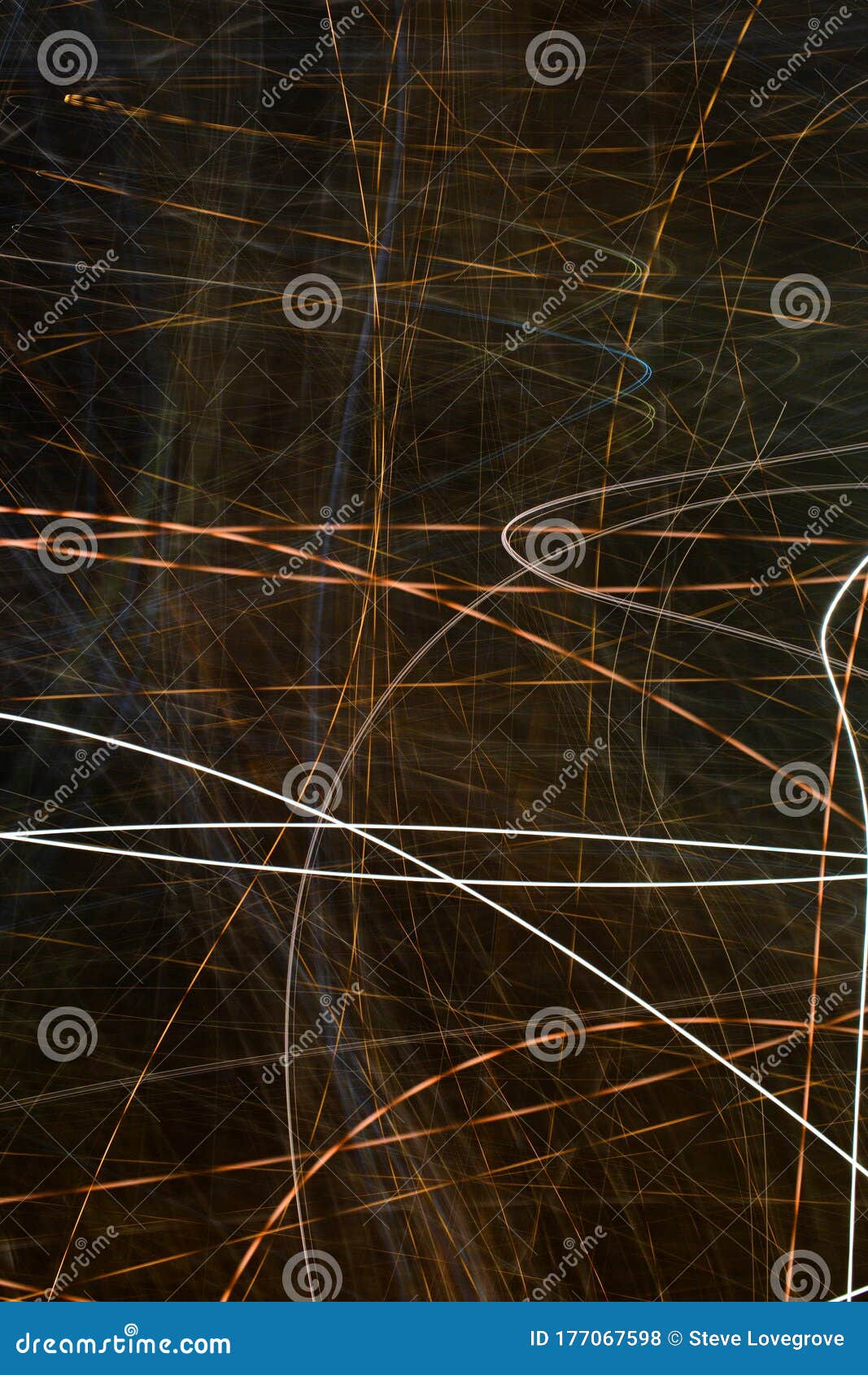 Abstract Patterns of Colourful Neon Lights Stock Photo - Image of ...