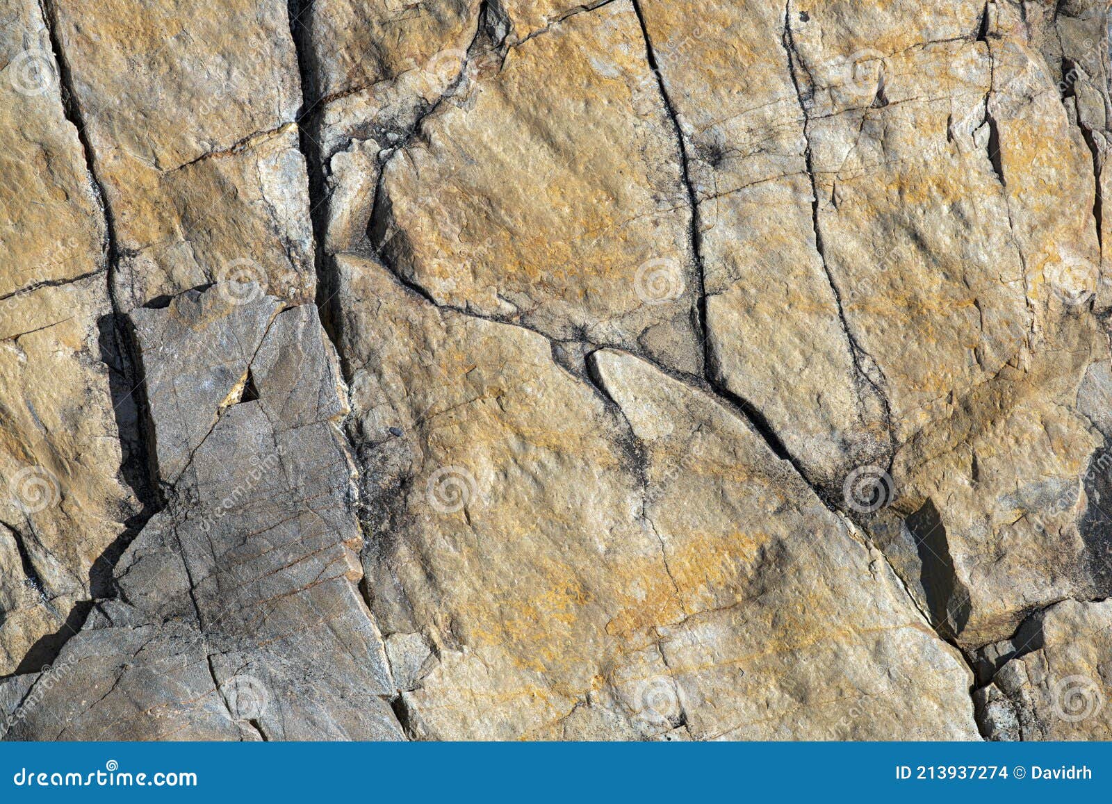Abstract Patterns of Fractured Rock Stock Photo - Image of abstract ...