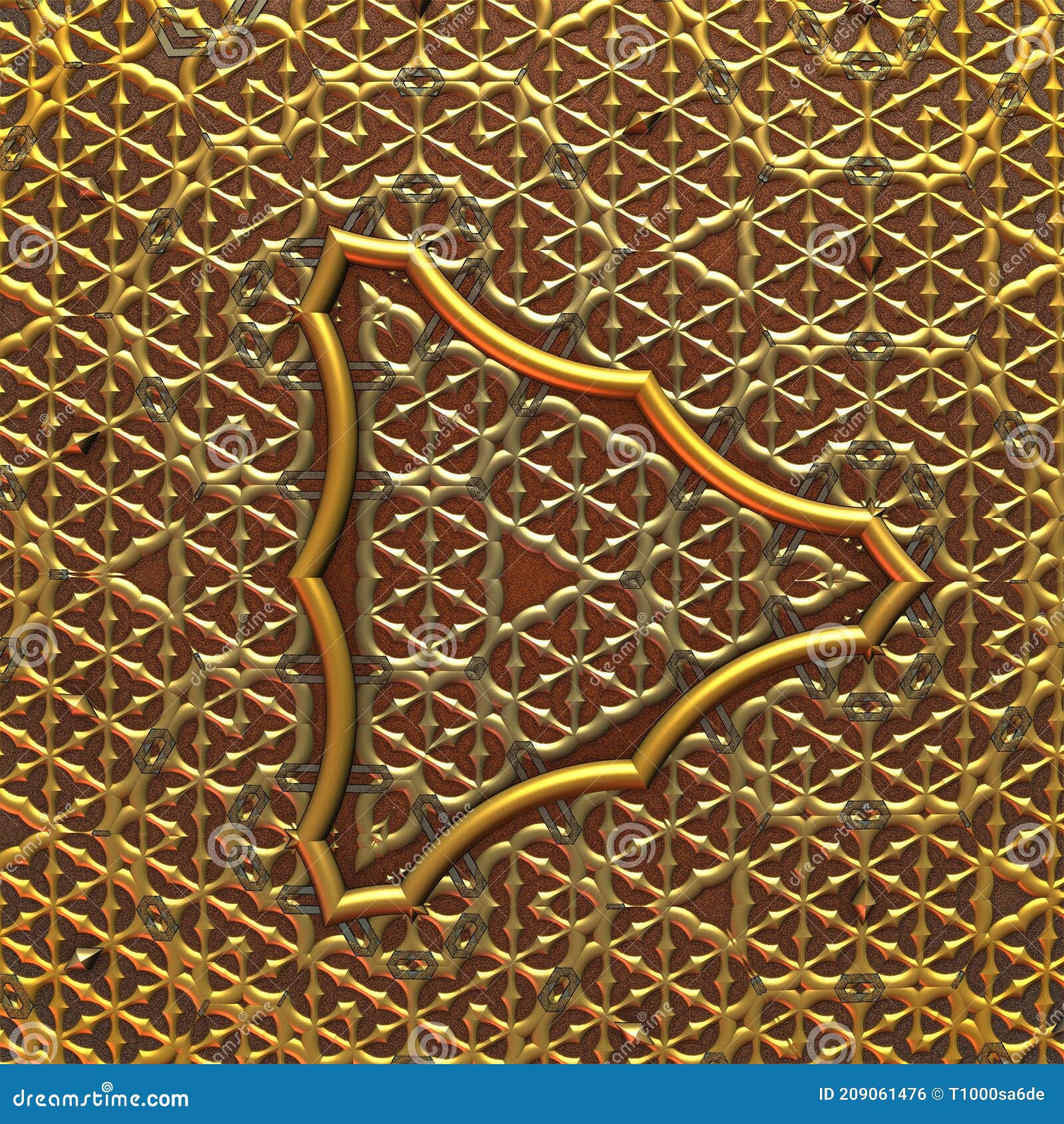 Abstract Patterns of Gold and Silver. Stock Illustration - Illustration ...