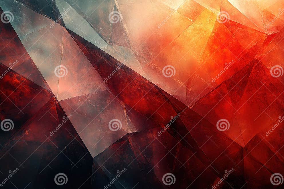 Abstract Patterns Inspired by Faceted Crystals Highlight Sharp Edges ...