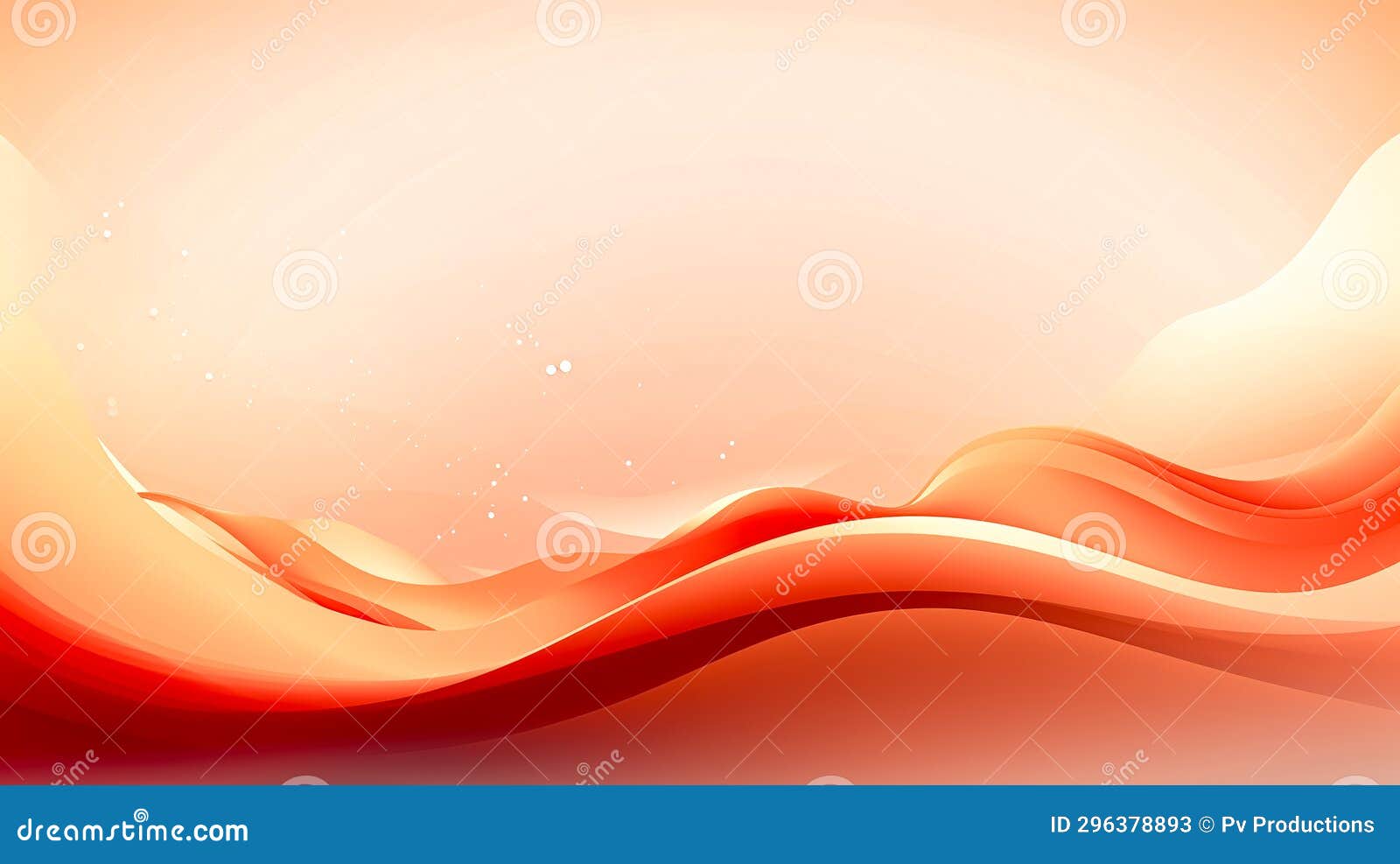 Abstract Peach Gradient Background with Soft Lines. Stock Illustration ...