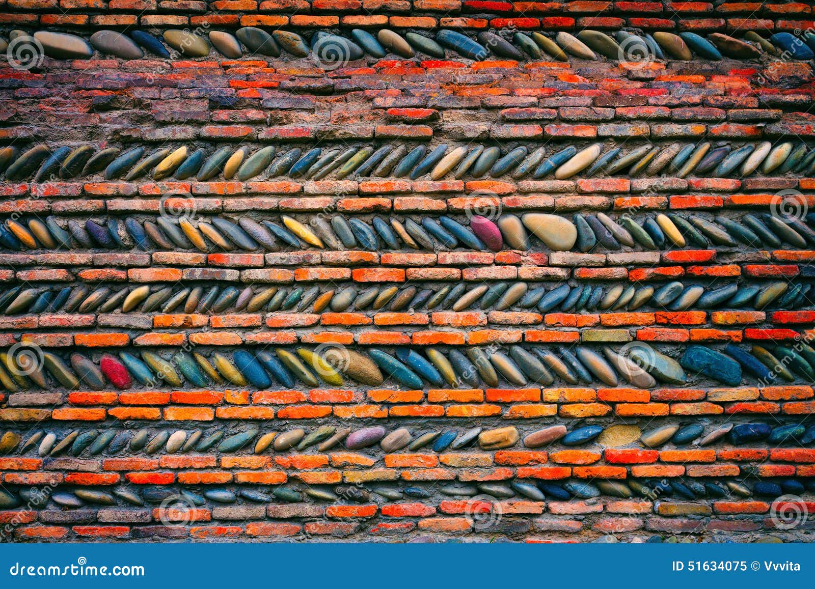 Abstract pebbles mosaic stock image. Image of detail - 51634075