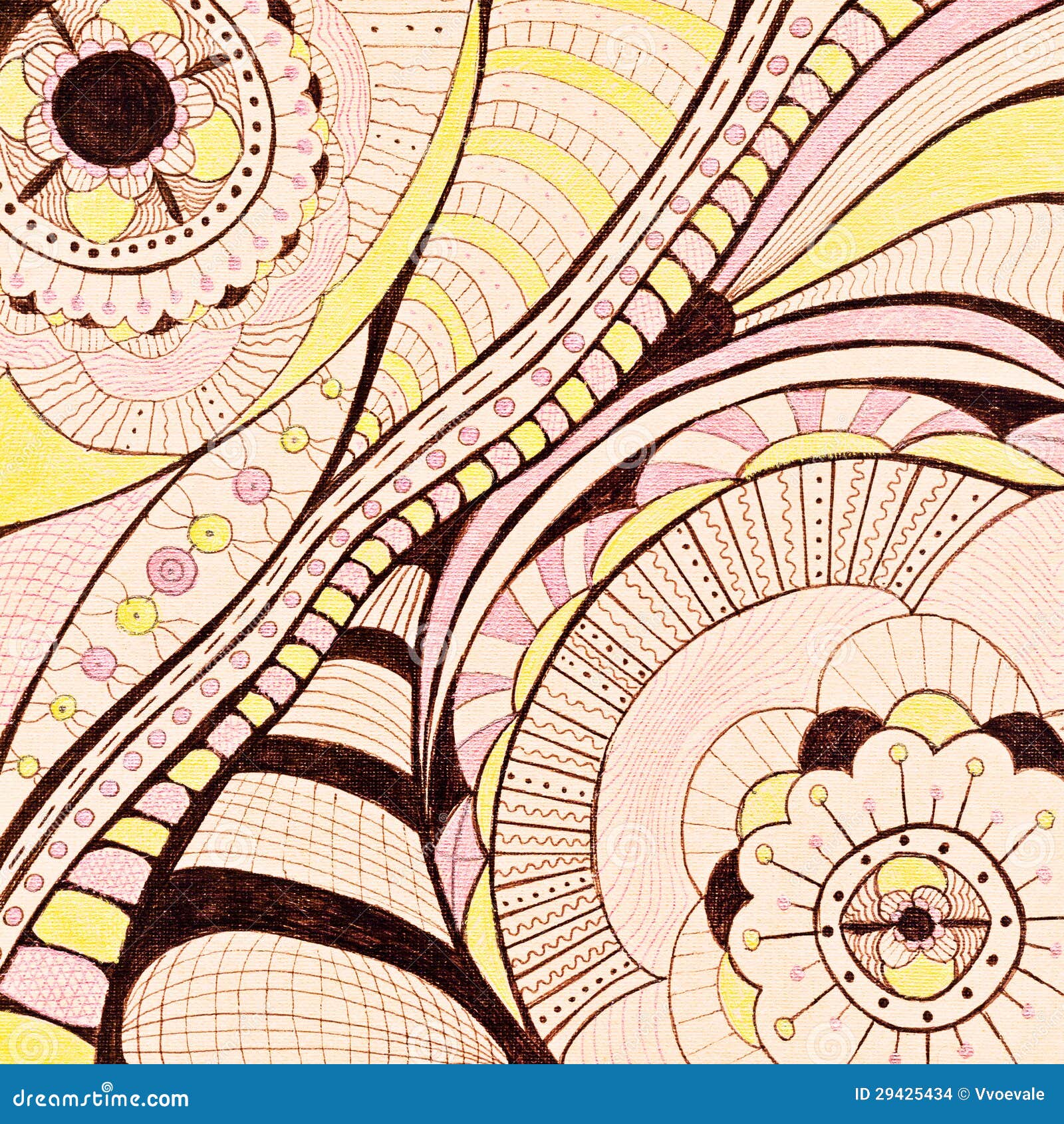 Abstract pencil drawing stock illustration. Illustration of paper ...