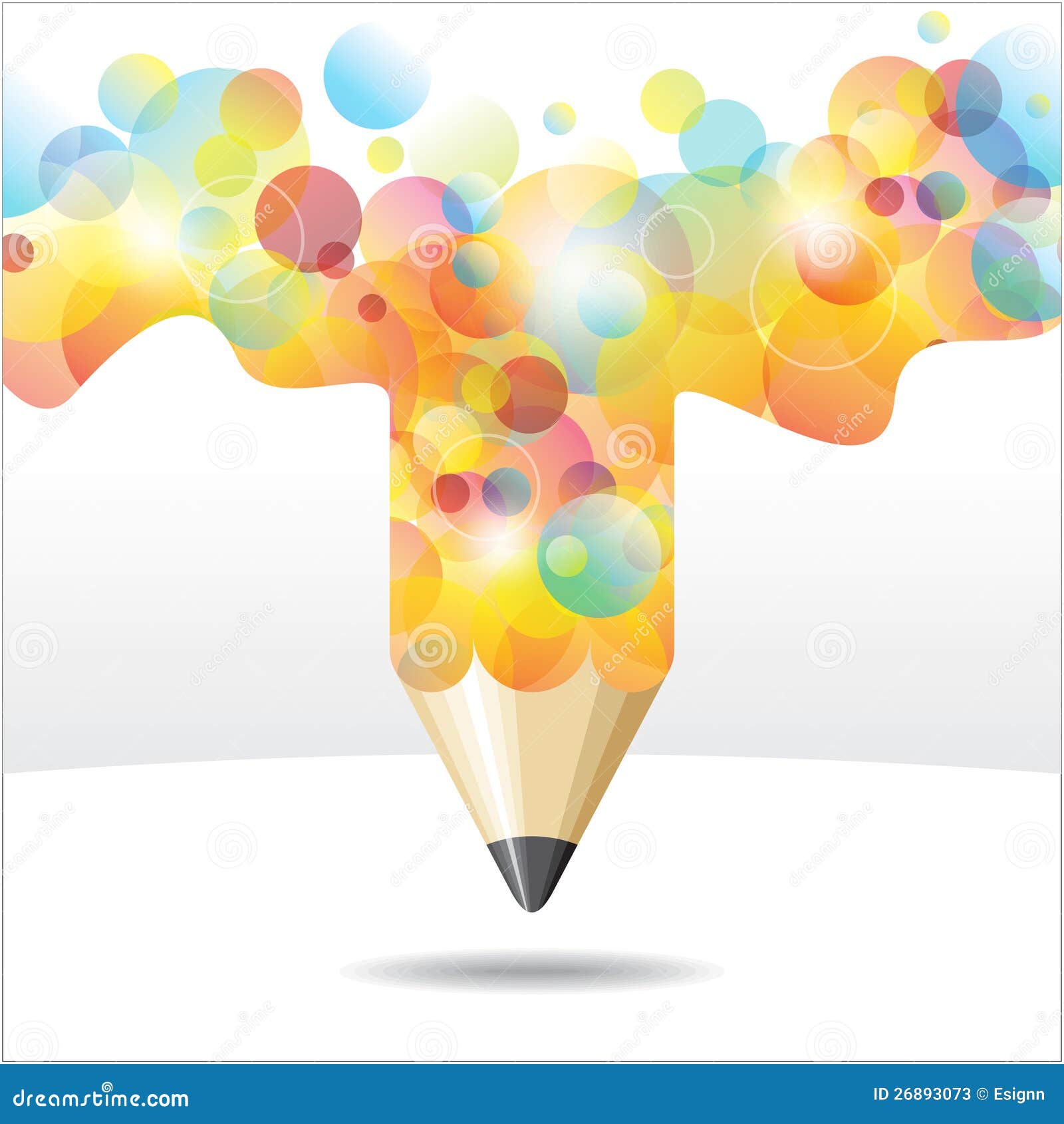 Abstract pencil graphics stock vector. Illustration of design - 26893073