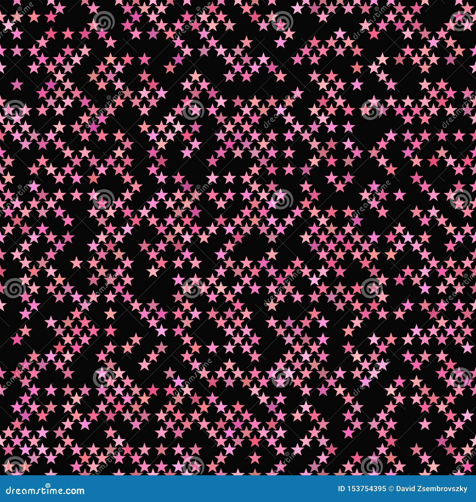 Abstract Pentagram Pattern Background - Repeating Design Stock Vector ...