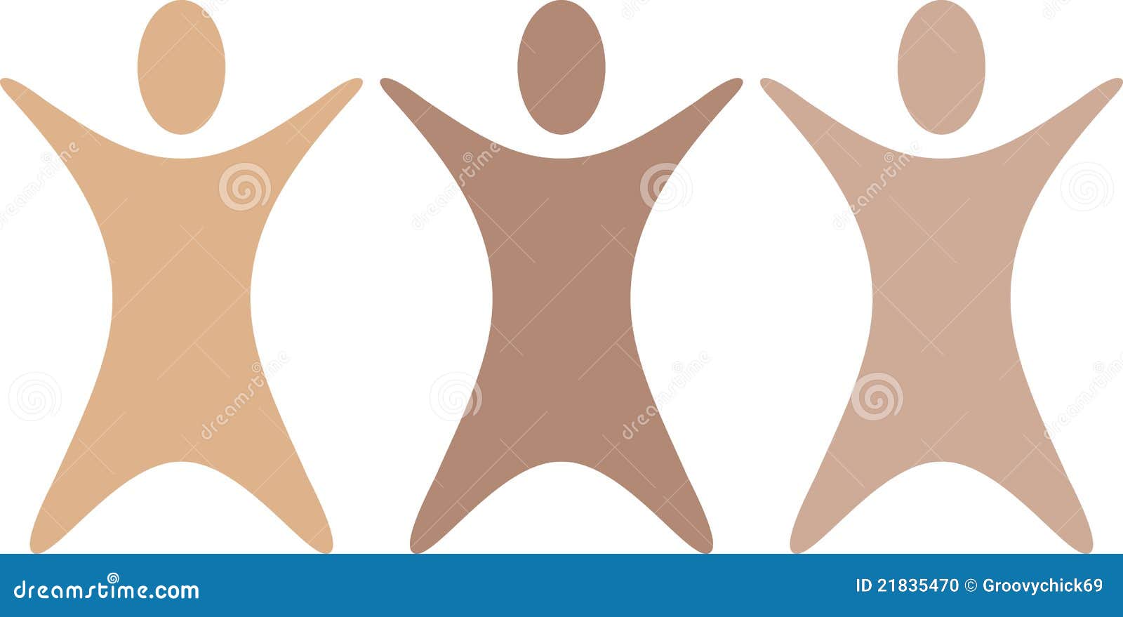 Abstract People Icon stock vector. Illustration of three - 21835470