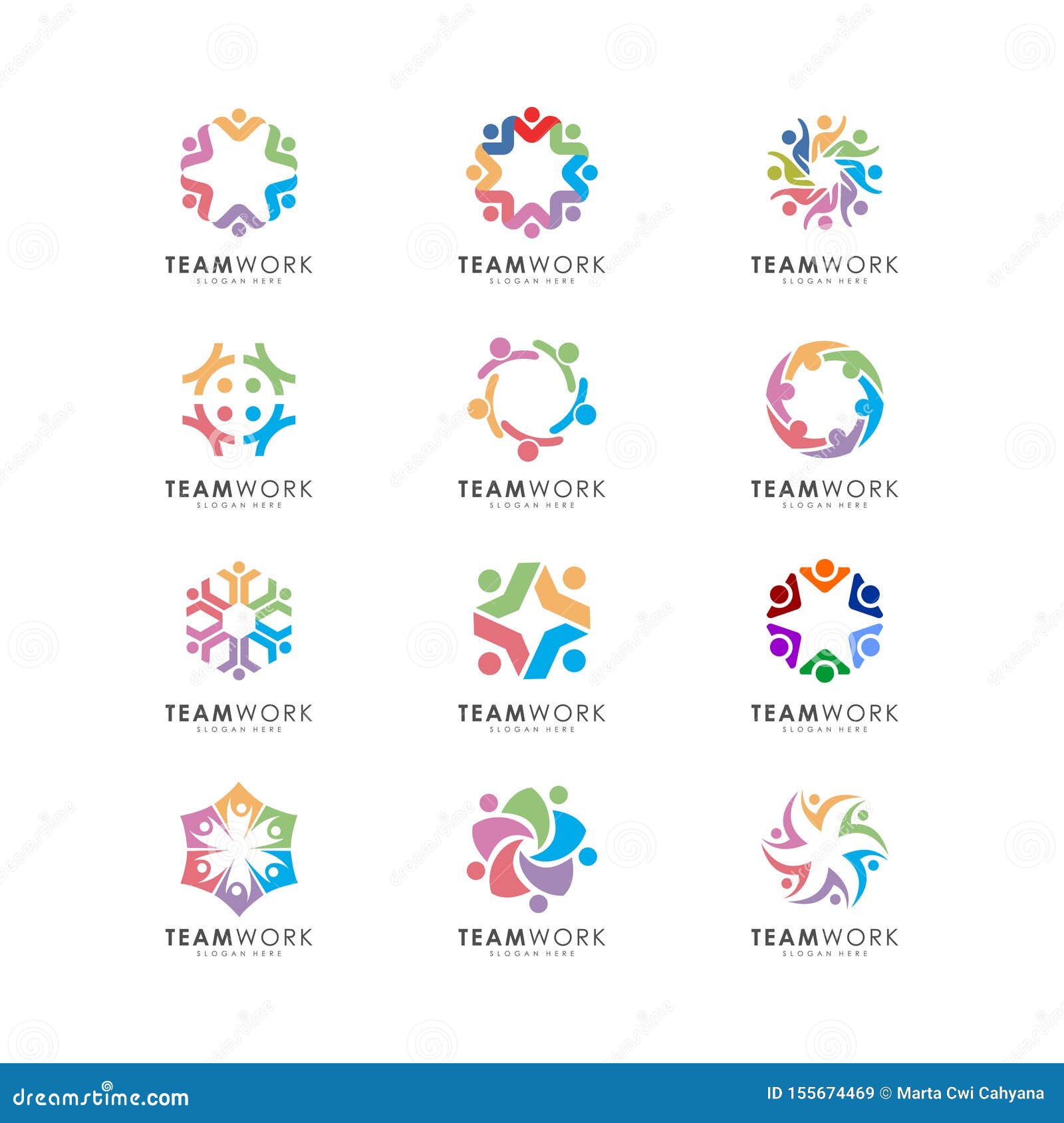 Teamwork Symbols Stock Illustrations – 10,882 Teamwork Symbols Stock ...