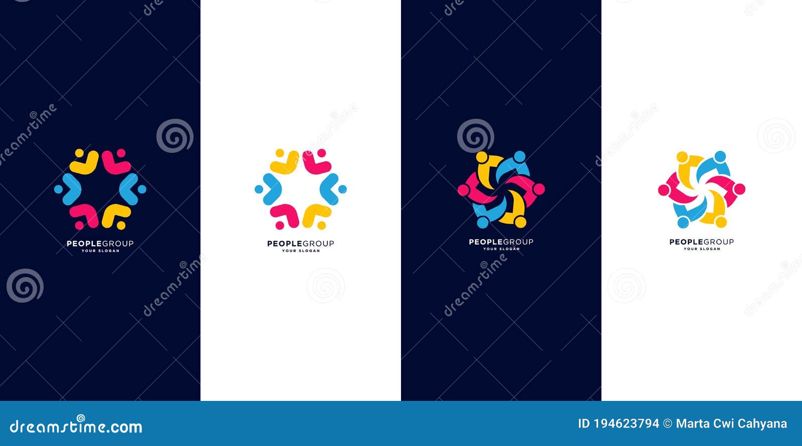 Abstract People Vector Design Represents Teamwork, Diversity, Signs and ...