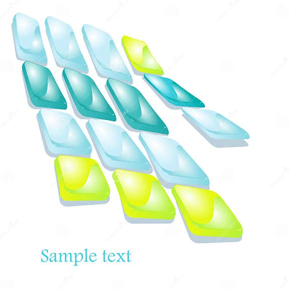 Abstract Perspective Squares Background Stock Vector - Illustration of ...