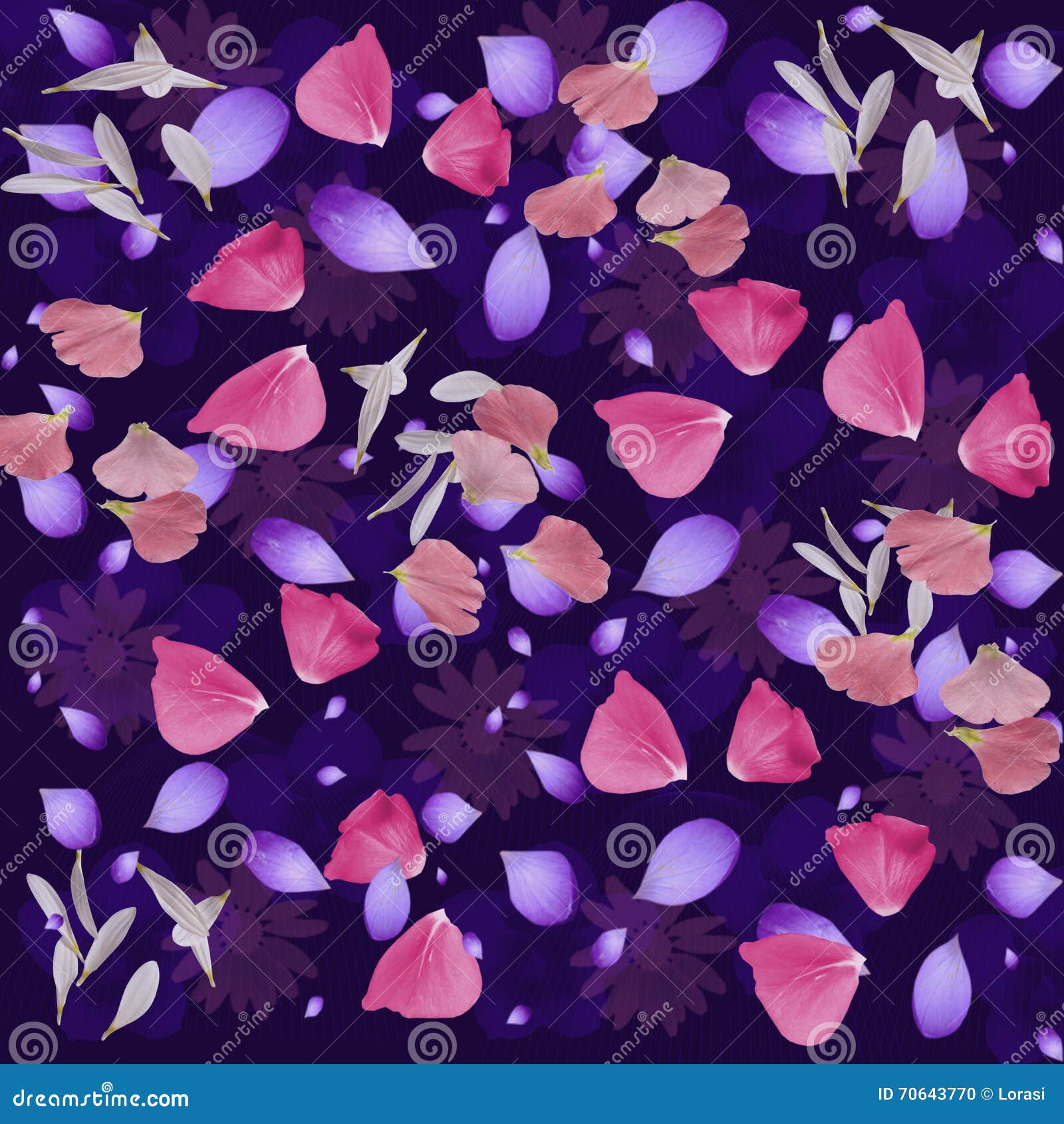 Abstract Petal Shape Background For Business Annual Report Book Cover ...