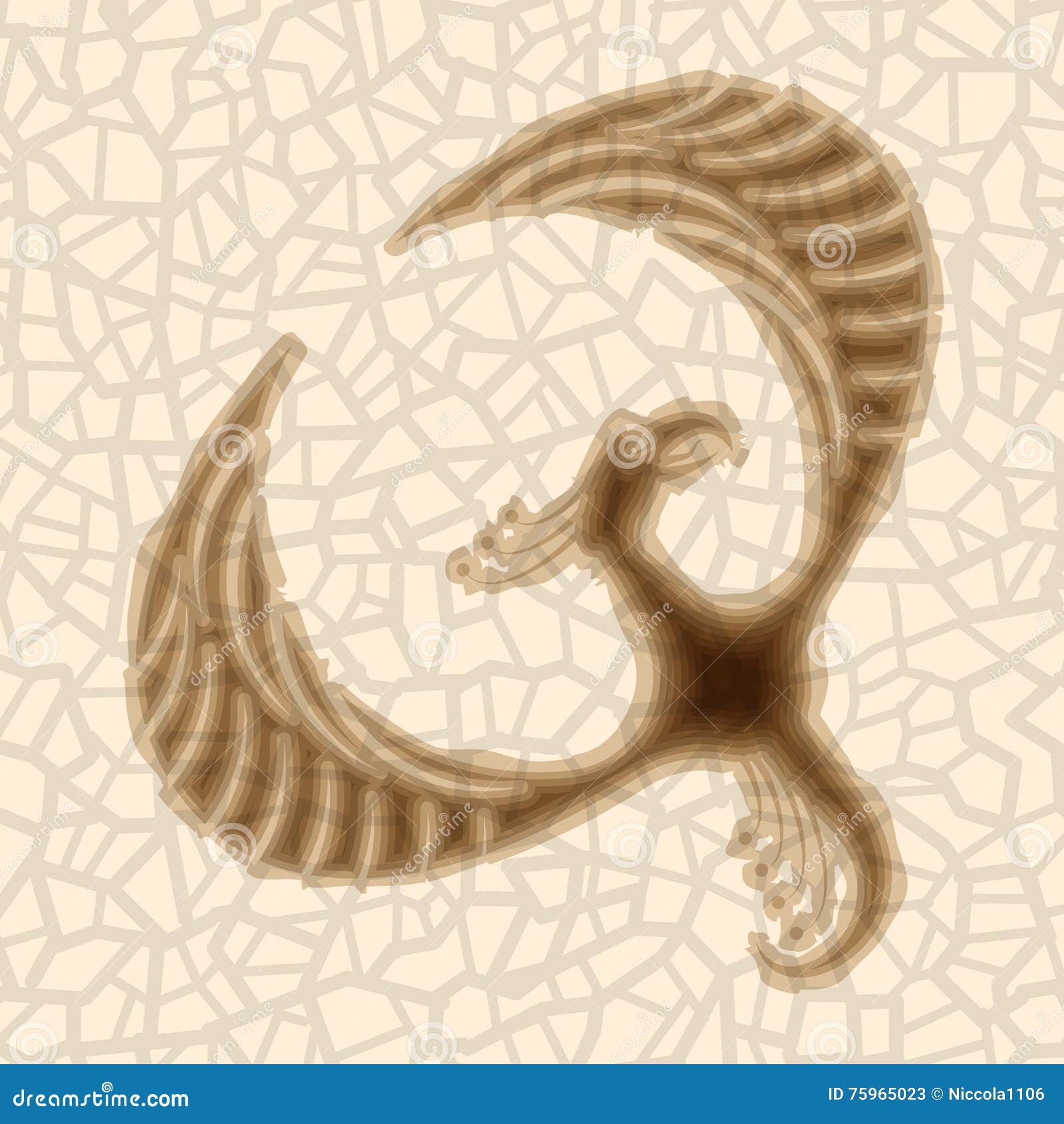 Abstract Phoenix Logo Vector Illustration | CartoonDealer.com #78516550