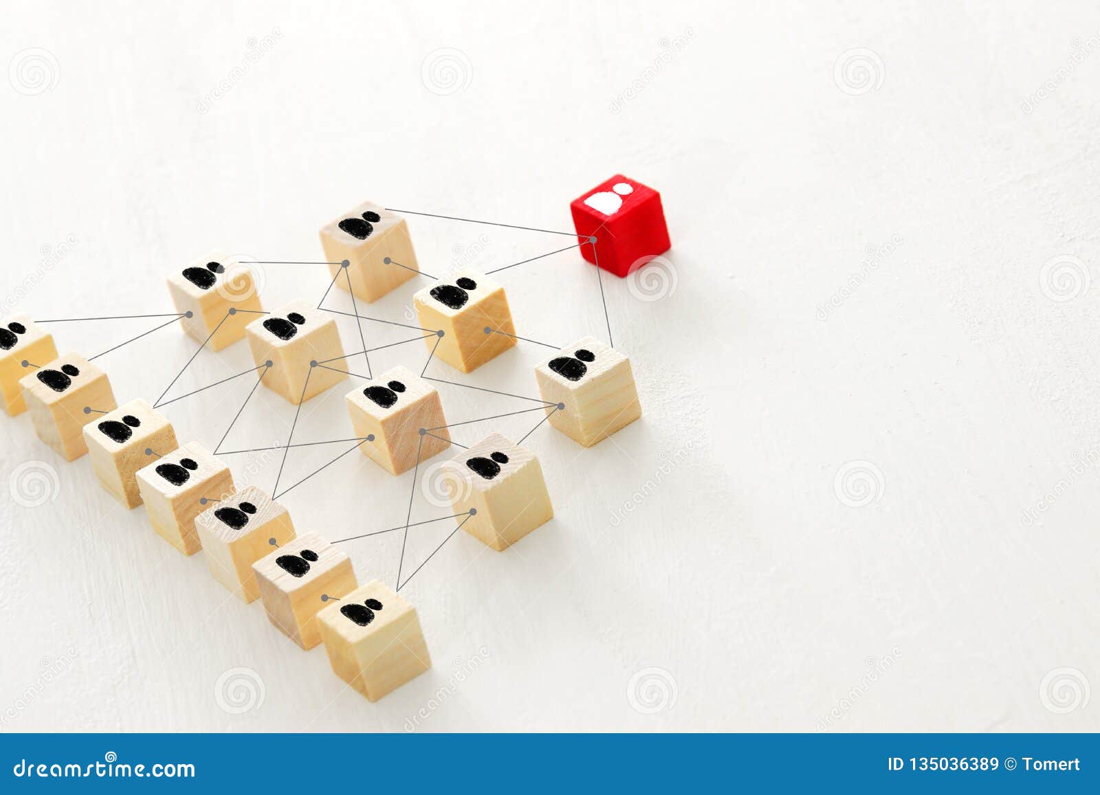 Abstract Photo of Connectivity Concept, Linking Entities, Hierarchy and ...