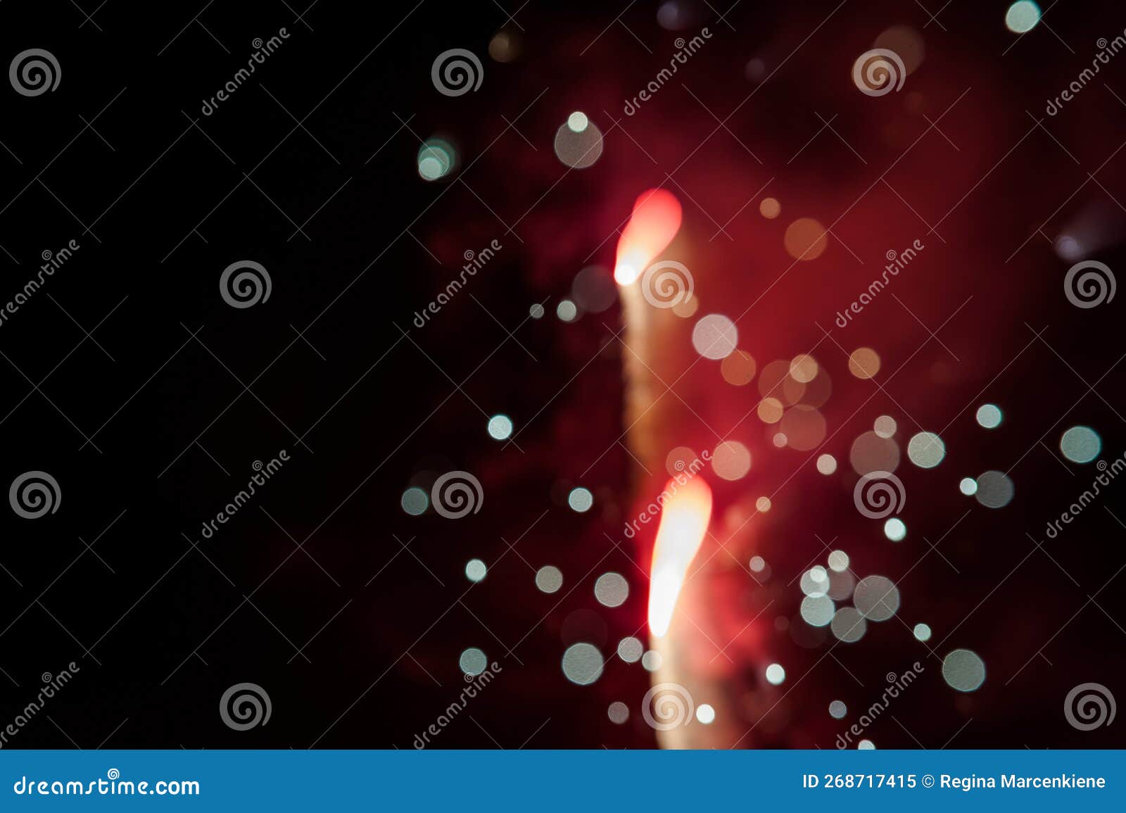 Abstract Photo of Firework Fire. Stock Image - Image of sparkle ...