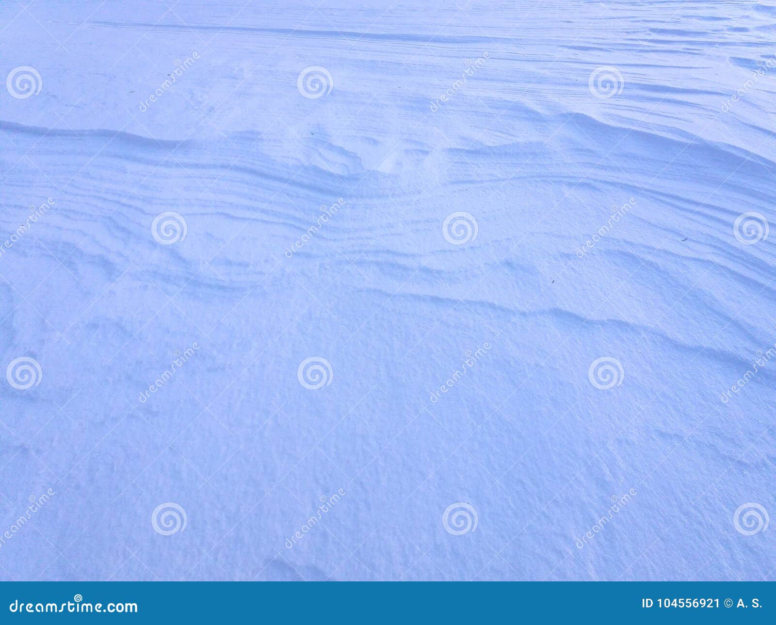 Abstract Photo of Wavy Snow Surface Texture. Stock Image - Image of ...