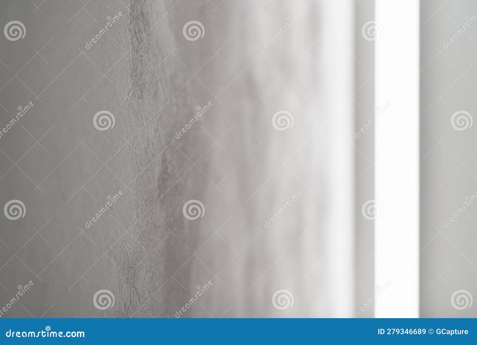 Abstract Photo of White Wall with Light Reflection from a Light Bar ...