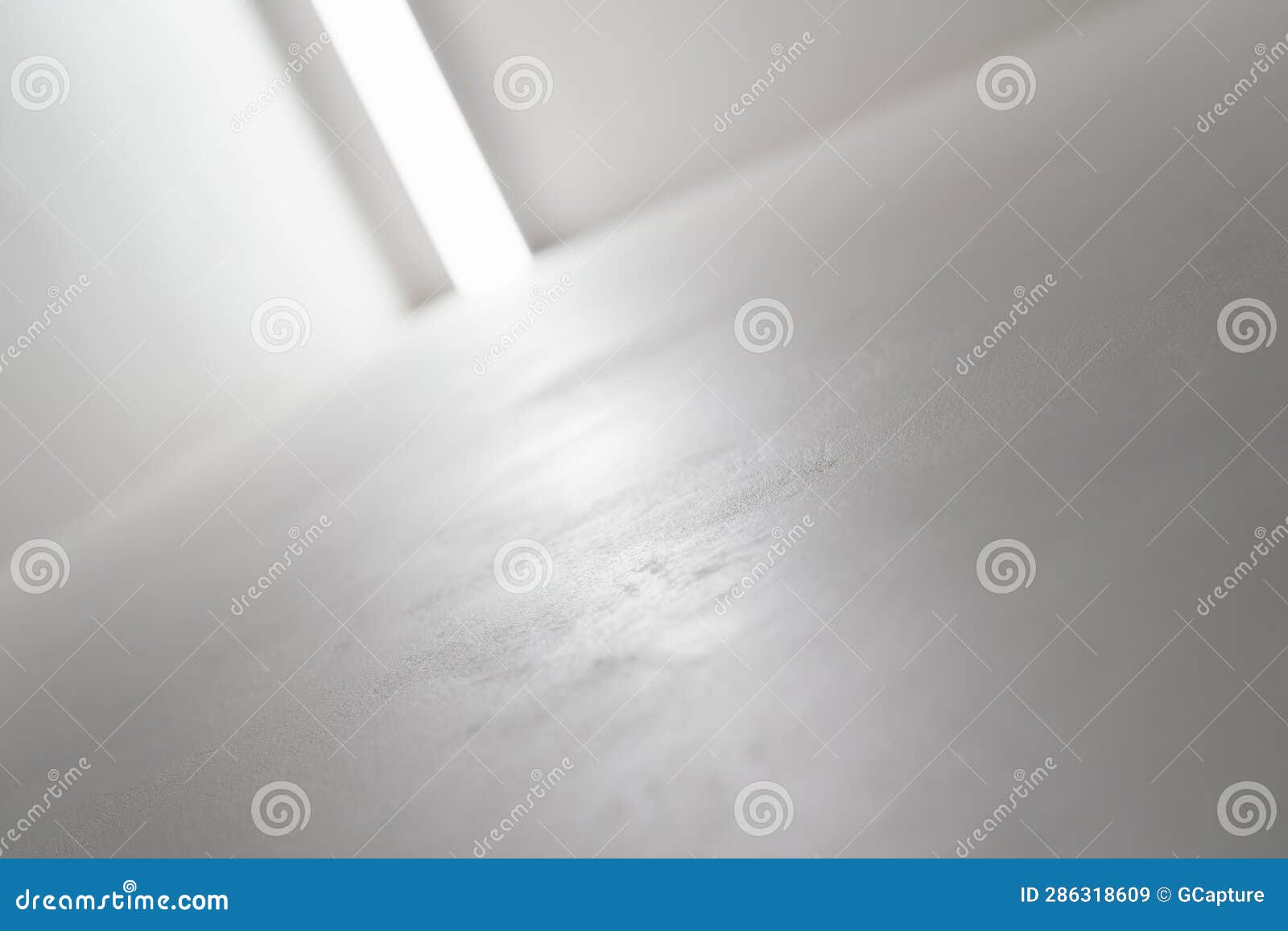 Abstract Photo of White Wall with Light Reflection from a Light Bar ...