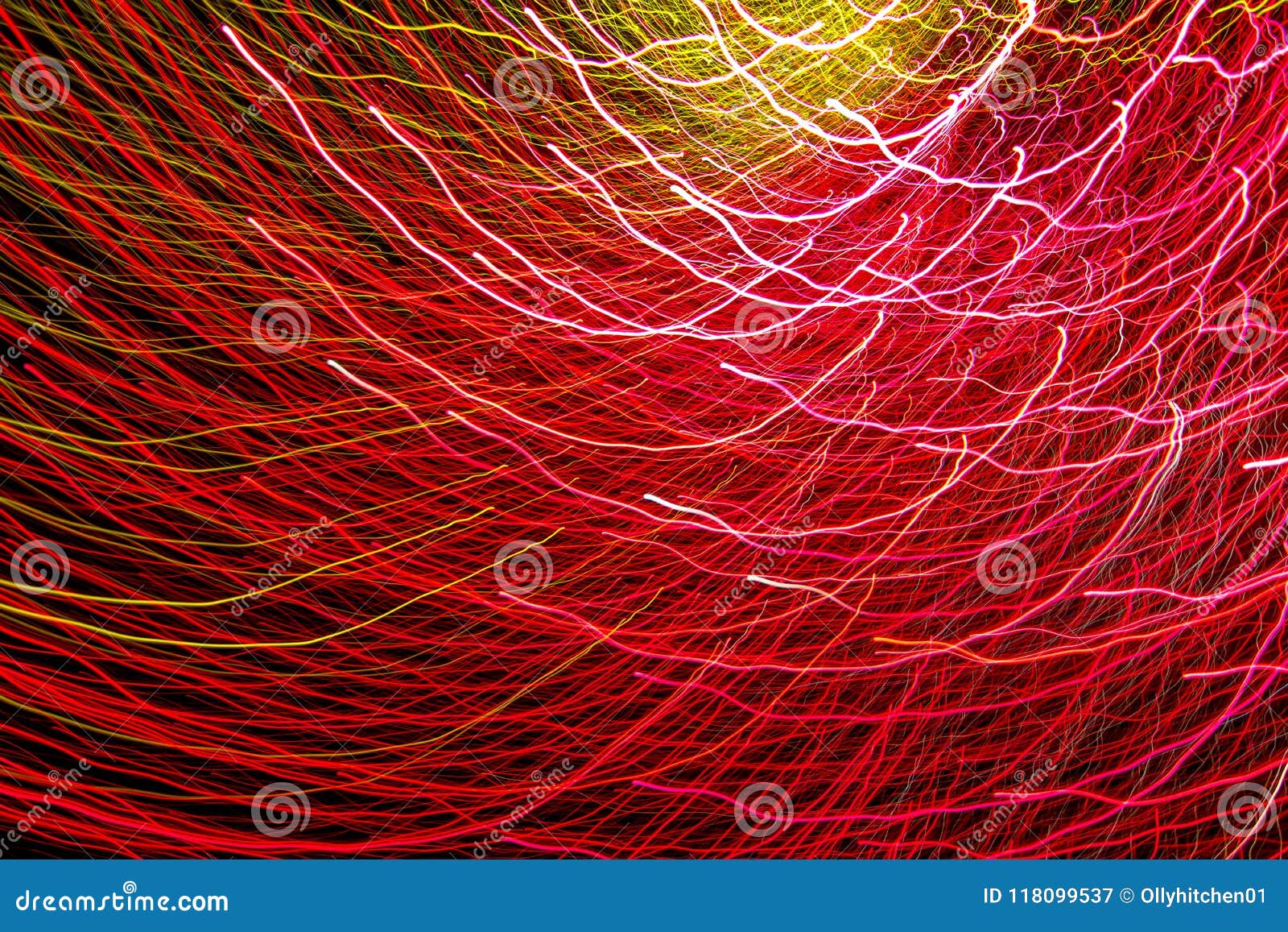 An Abstract Photograph of Bright Colored Lines Stock Image - Image of ...