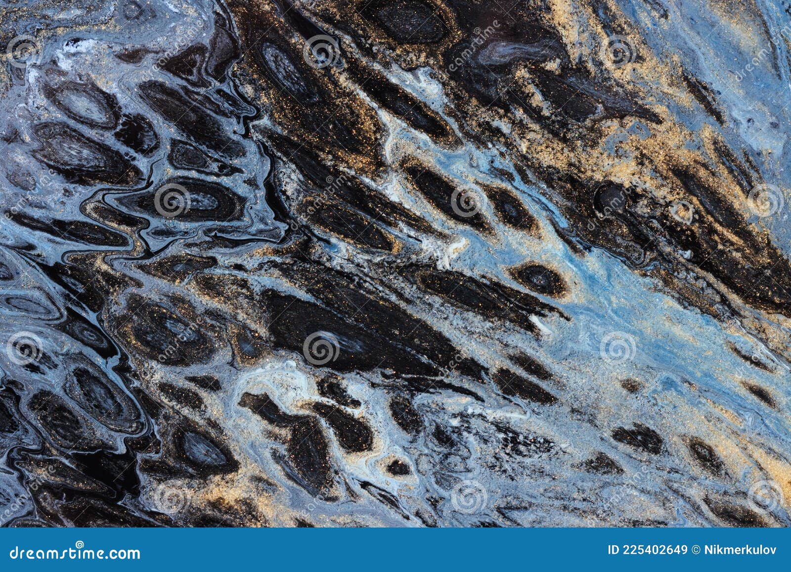 Abstract Photography Background of Blue Floating Paints Texture Stock ...