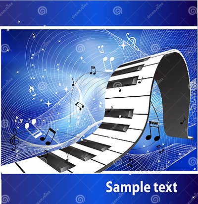 Abstract piano keyboard stock vector. Illustration of harmony - 11319934