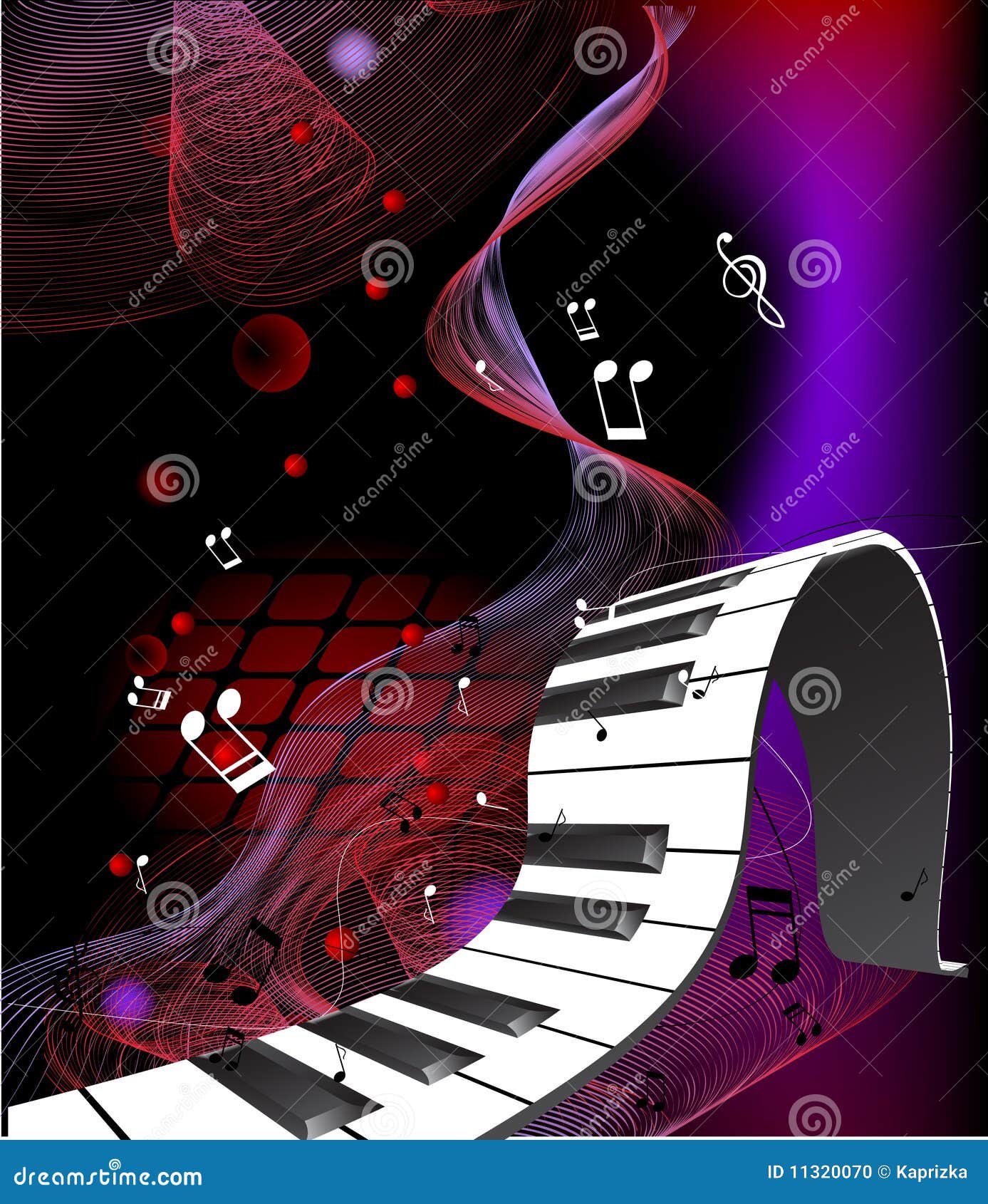 Abstract piano keyboard stock vector. Illustration of minor - 11320070