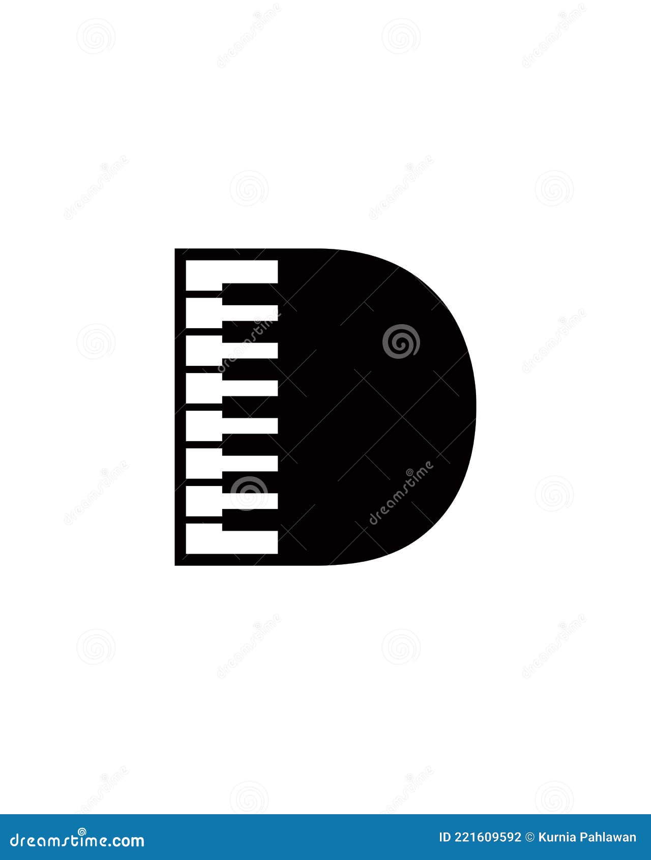 Abstract Piano Logo , Musical Logo Vector Stock Illustration ...