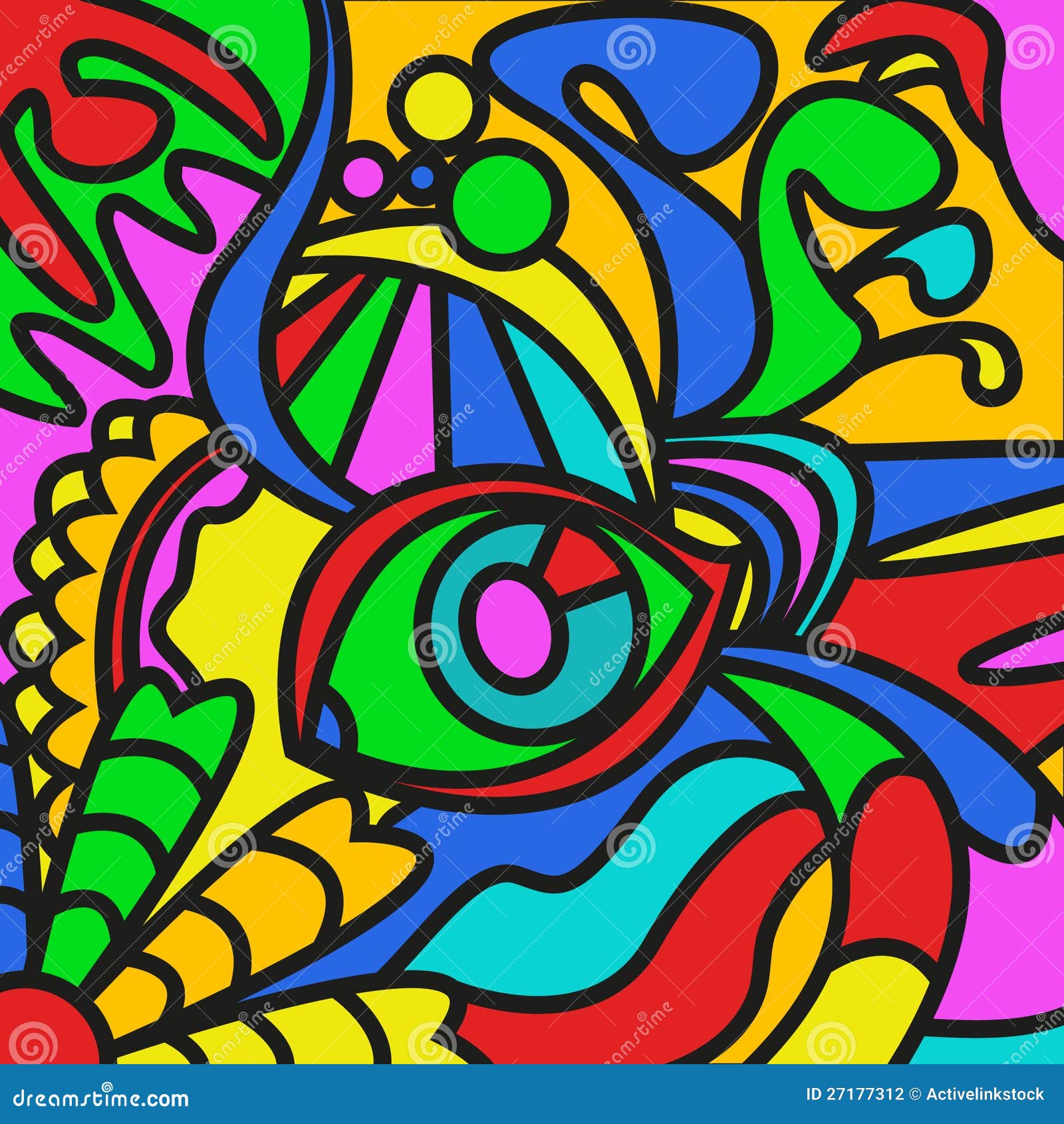 Abstract Picture stock vector. Illustration of fantasy - 27177312