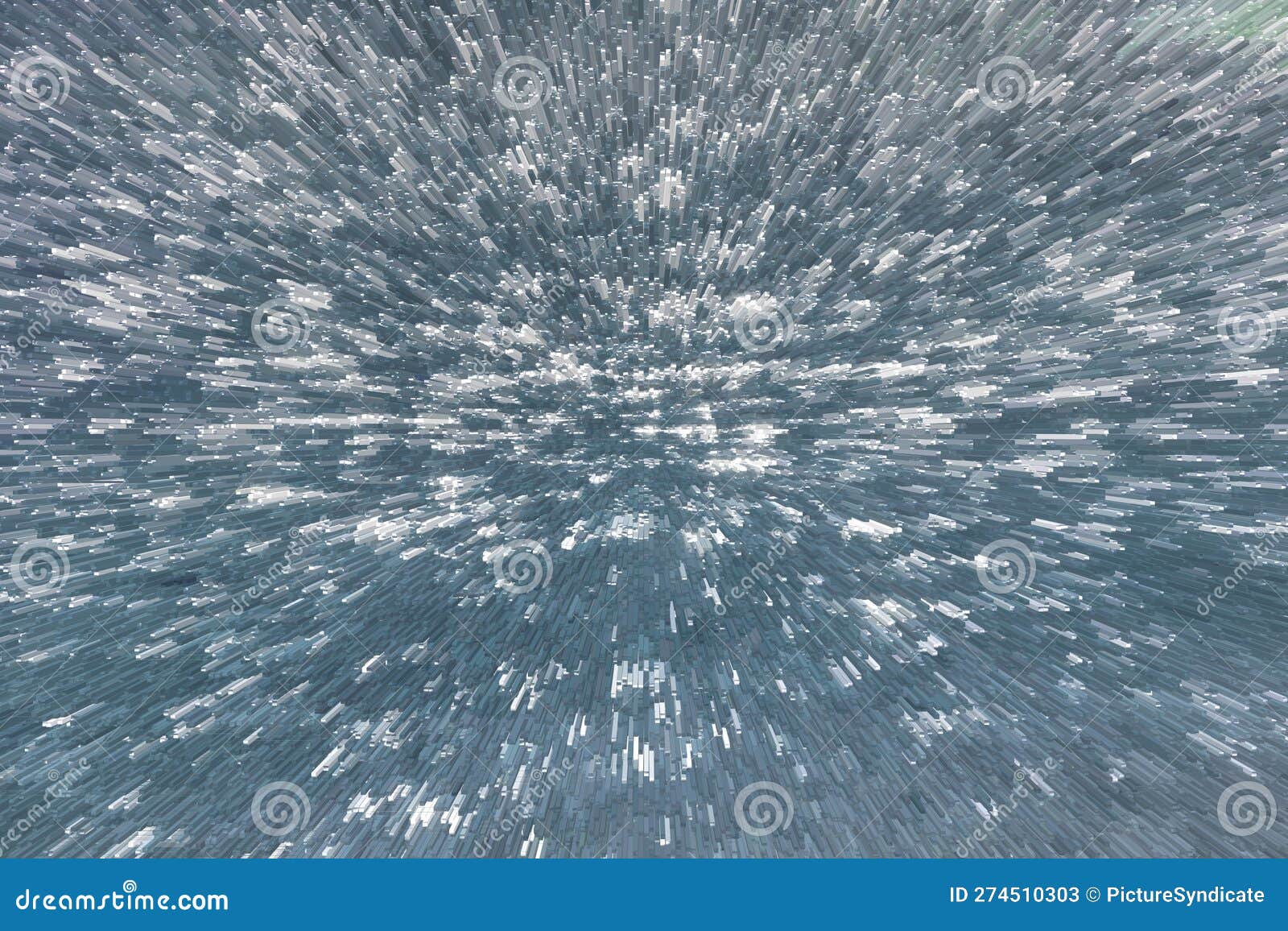 Abstract Picture Background Square Towers Exploding Image Stock Image ...