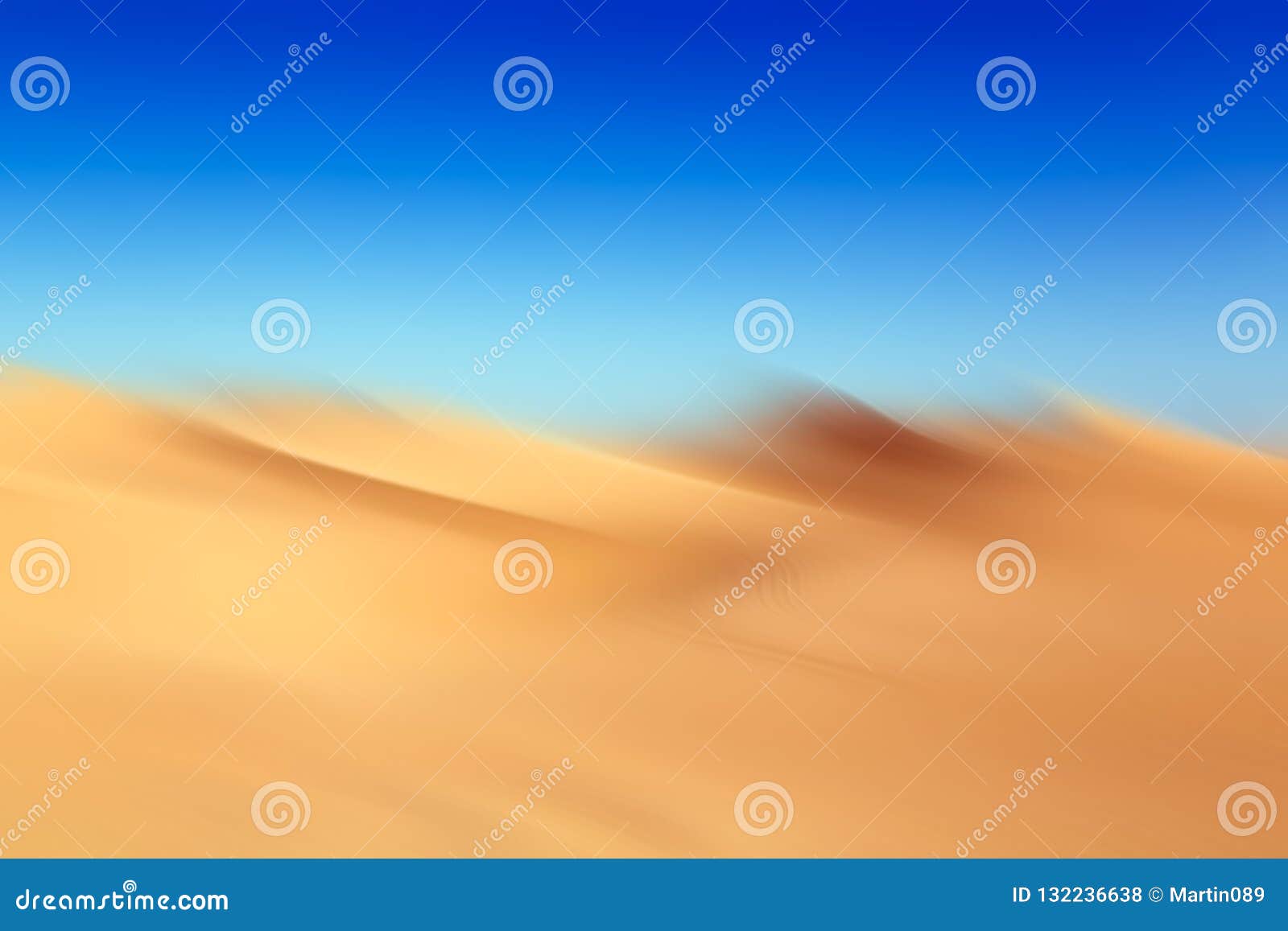 Abstract Picture of Blurred Desert Stock Photo - Image of card ...