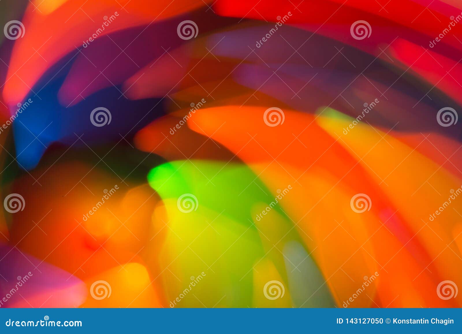 Abstract Picture of Bright Colored Dynamic Lights Stock Photo - Image ...