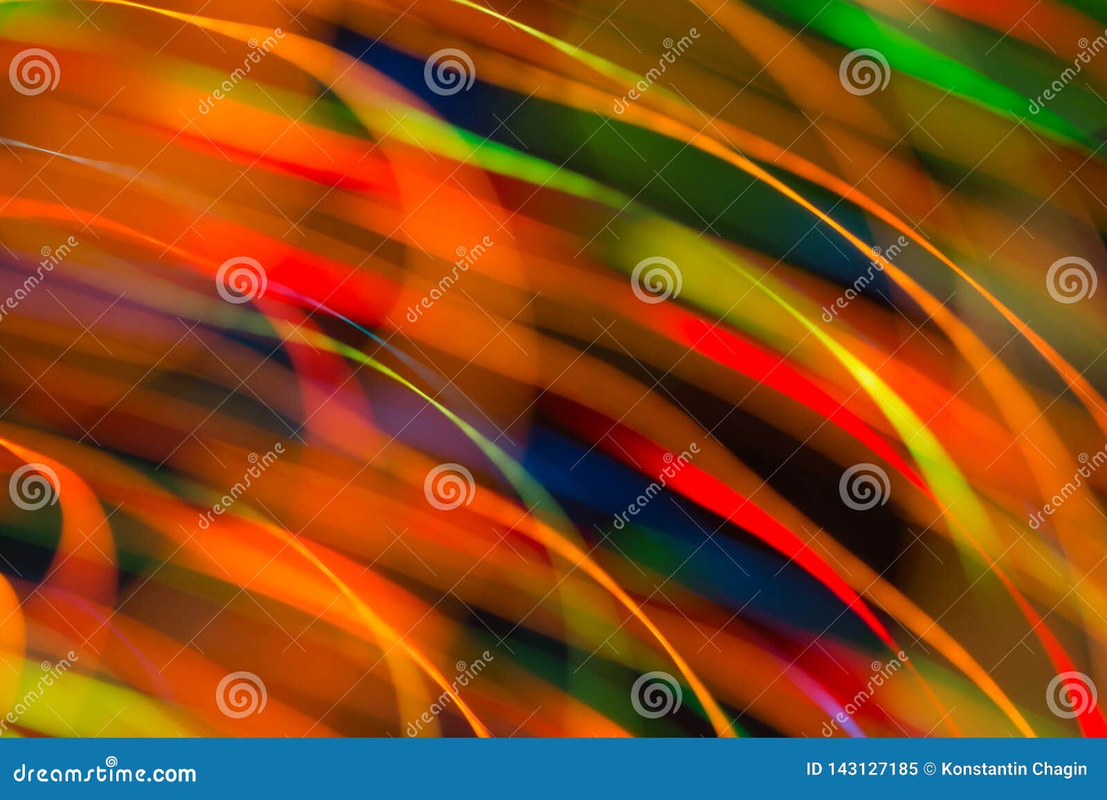 Abstract Picture of Bright Colored Dynamic Lights Stock Image - Image ...