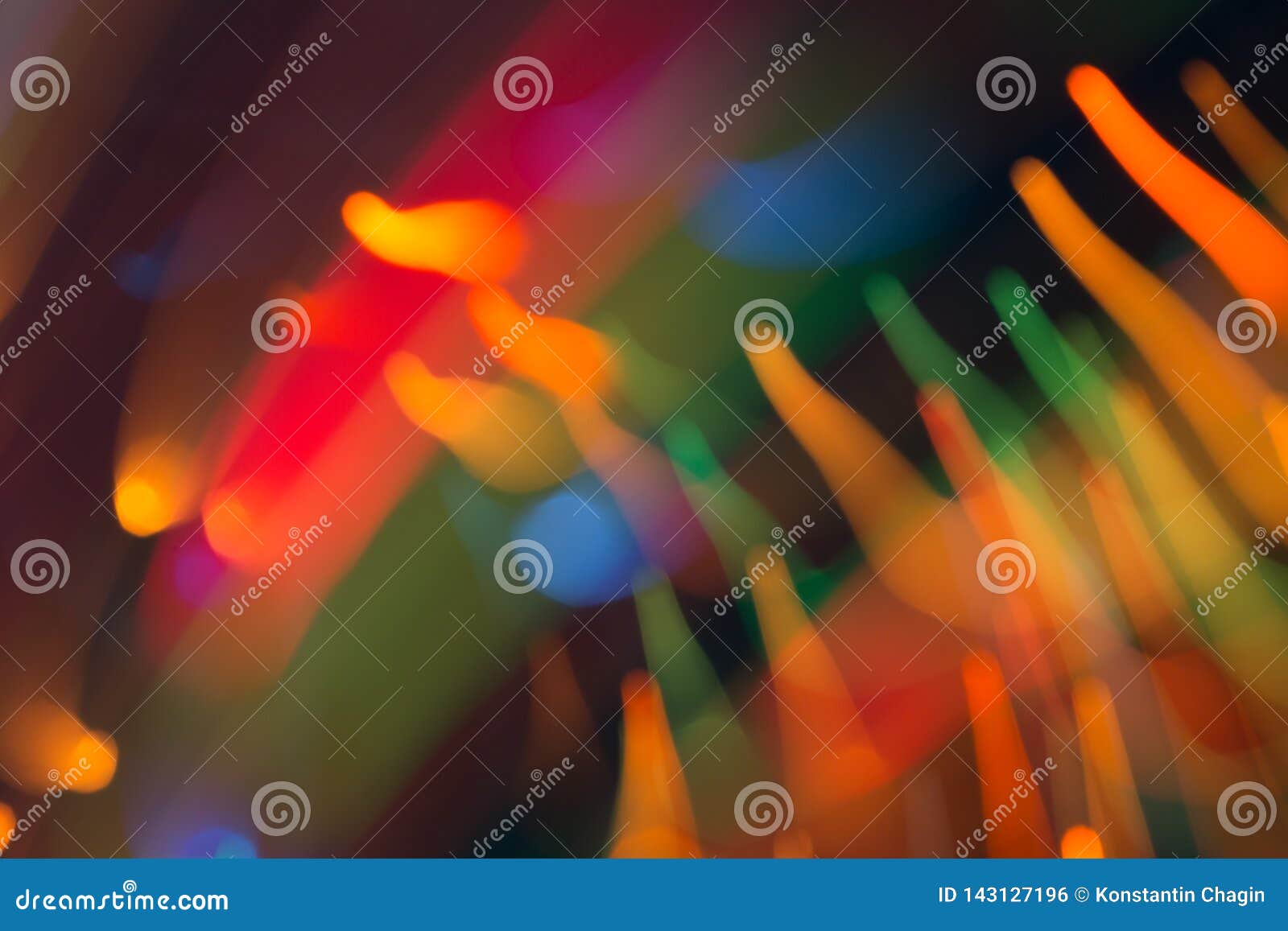 Abstract Picture of Bright Colored Dynamic Lights Stock Photo - Image ...