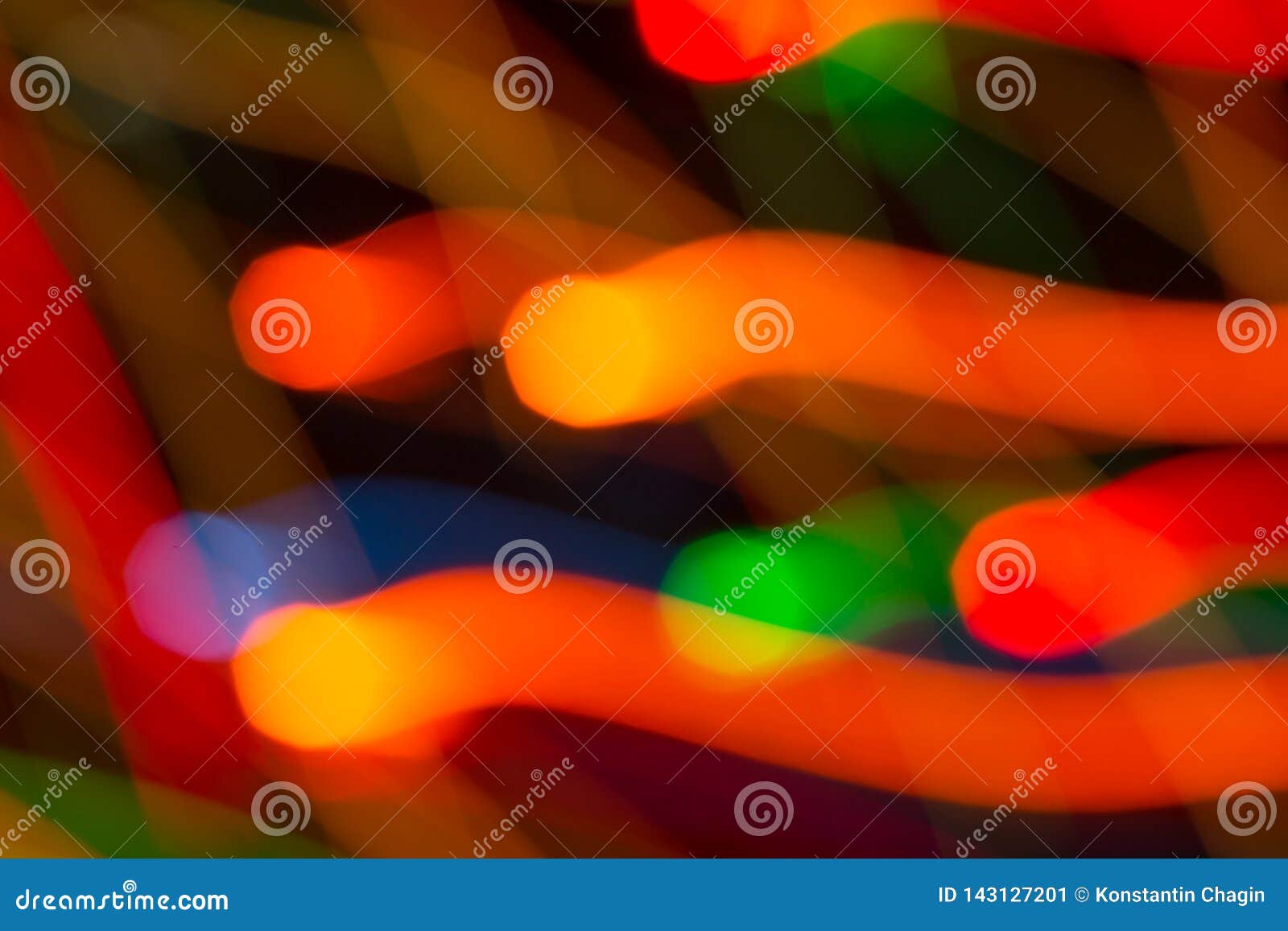 Abstract Picture of Bright Colored Dynamic Lights Stock Image - Image ...