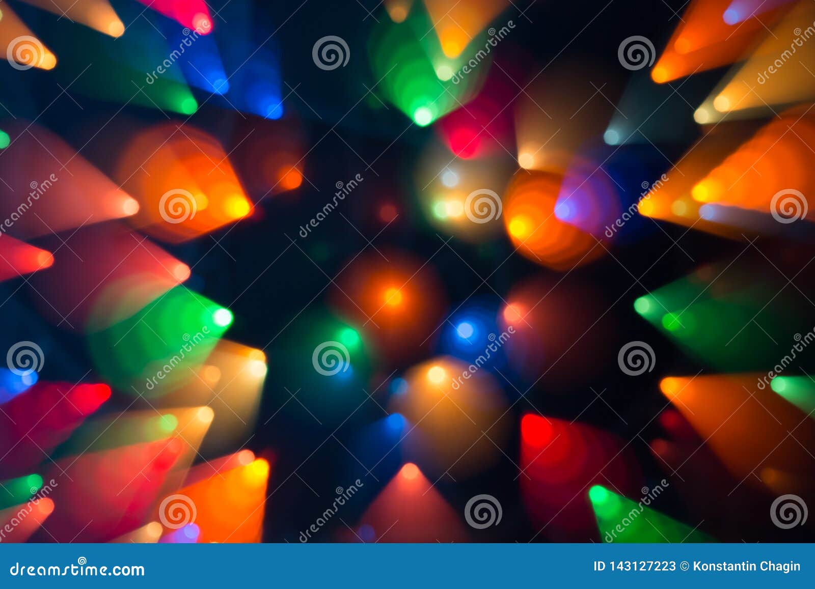 Abstract Picture of Bright Colored Dynamic Lights Stock Image - Image ...