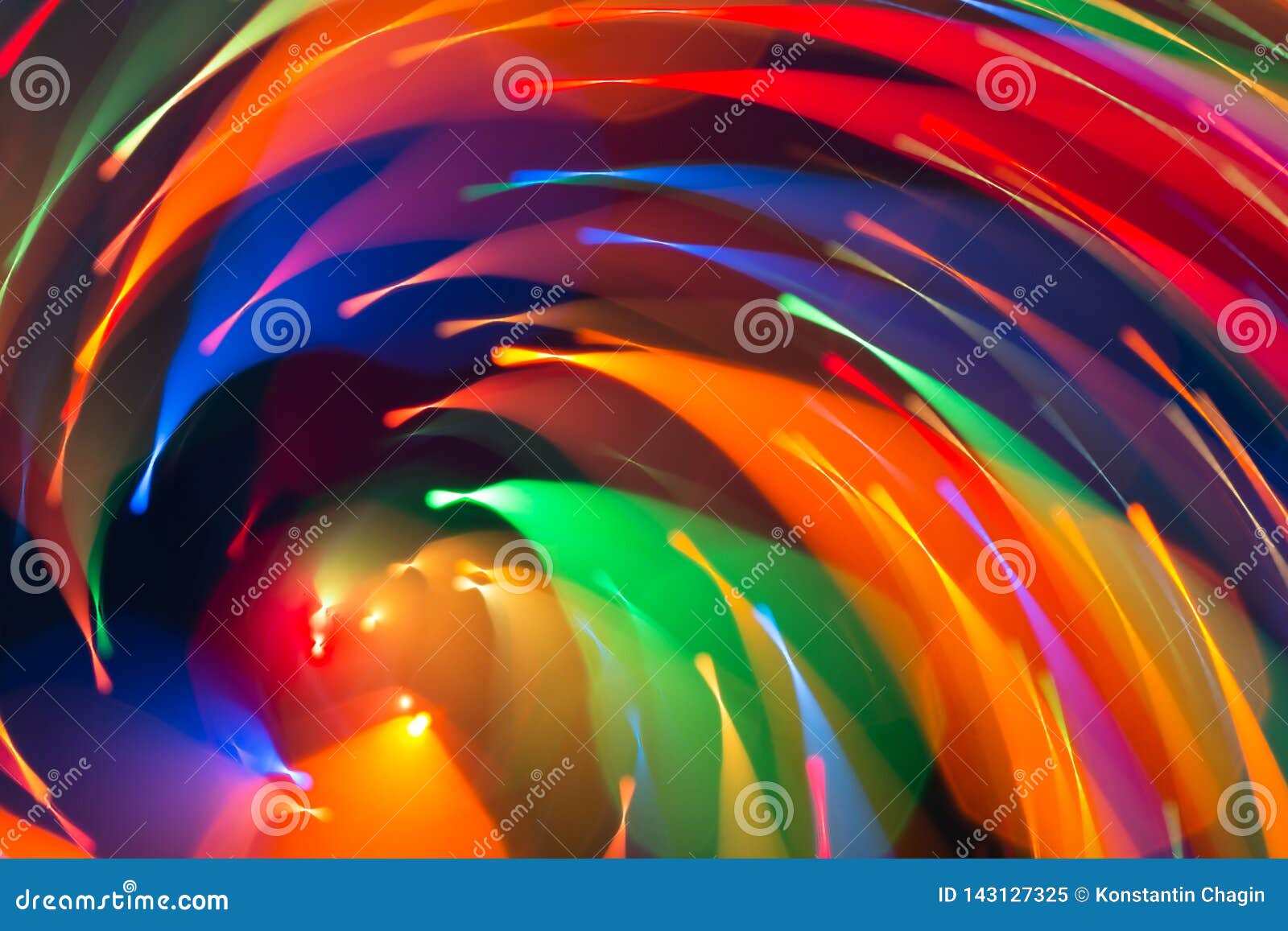 Abstract Picture of Bright Colored Dynamic Lights Stock Image - Image ...
