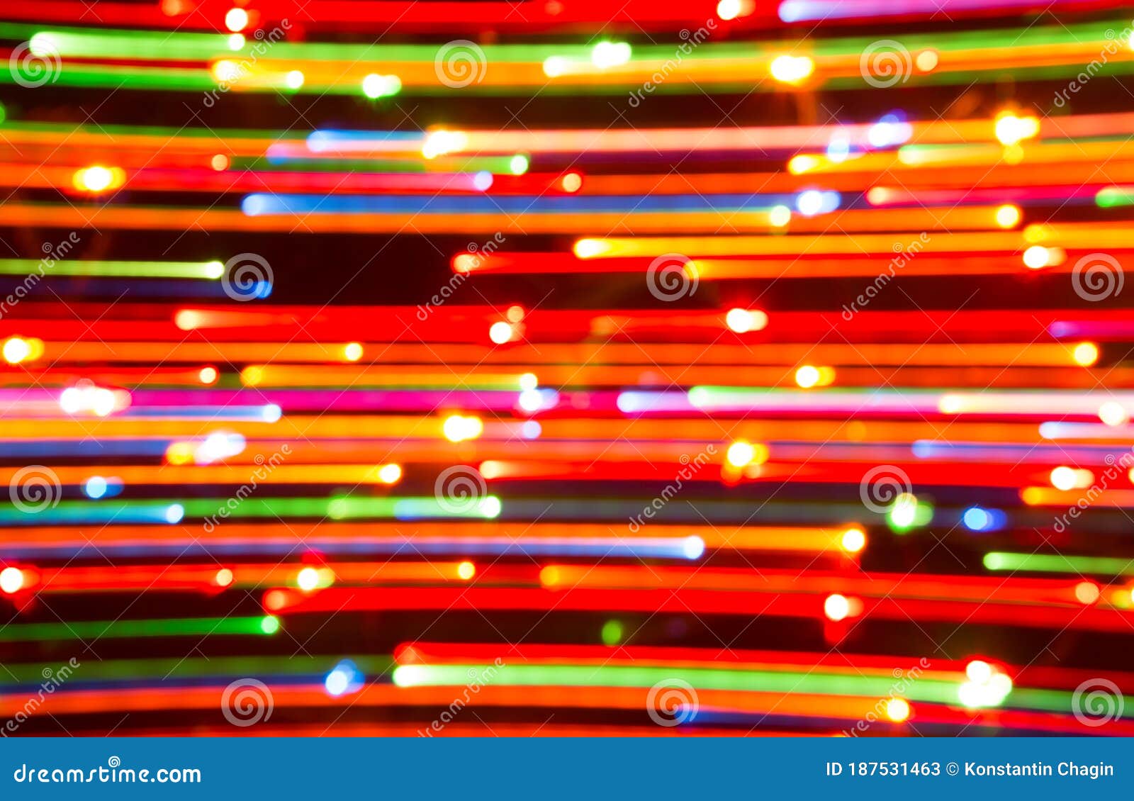 Abstract Picture of Bright Colored Dynamic Lights Stock Image - Image ...