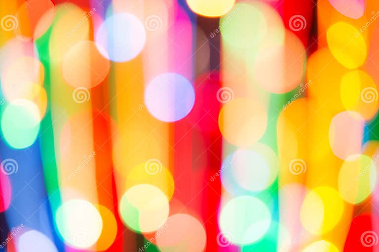 Abstract Picture of Bright Colored Lights Stock Photo - Image of ...