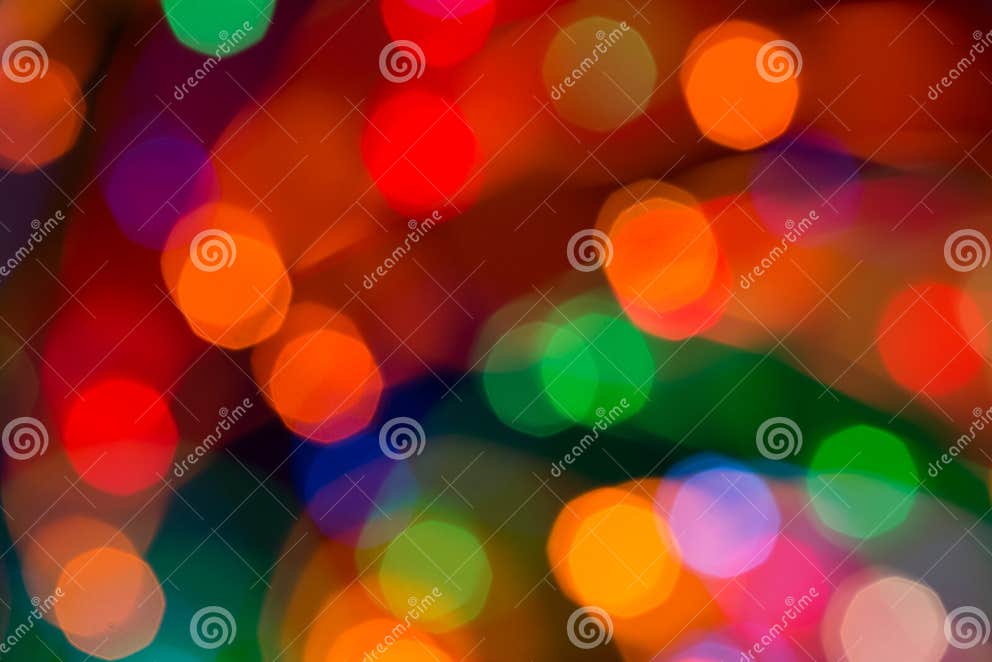 Abstract Picture of Bright Colored Lights Stock Photo - Image of ...