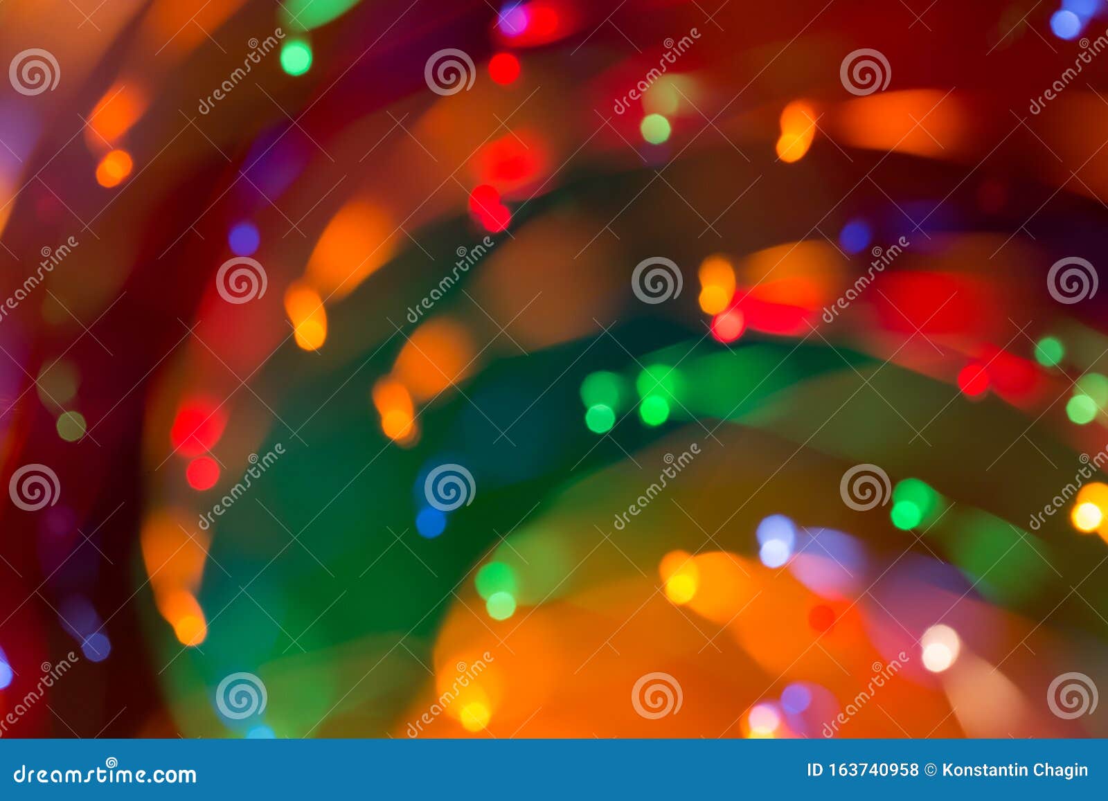 Abstract Picture of Bright Colored Lights Stock Photo - Image of lights ...