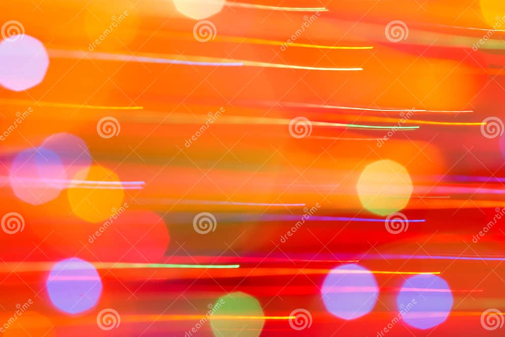 Abstract Picture of Bright Colored Lights Stock Image - Image of ...