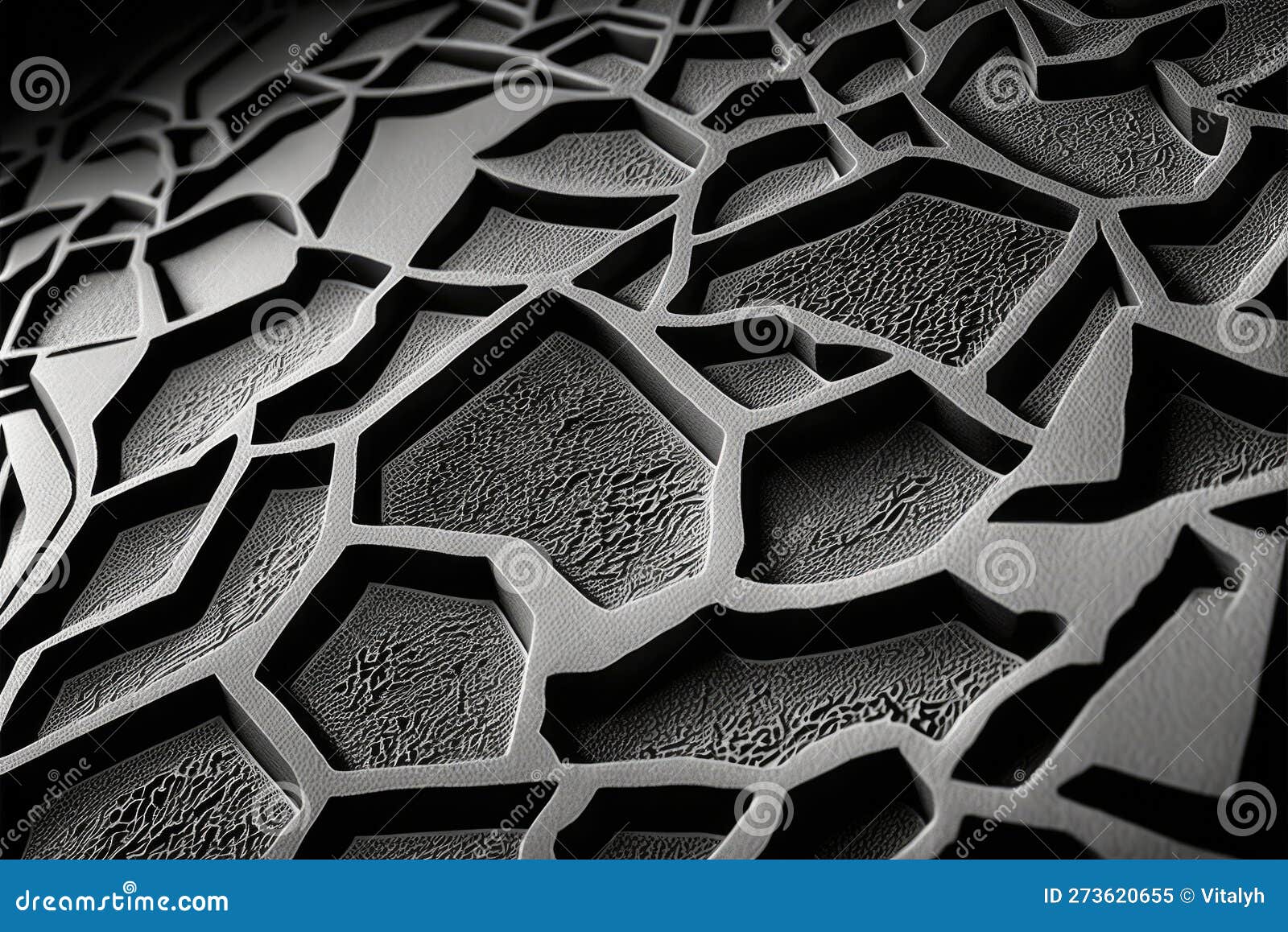 Cells of Irregular Geometric Shape with Depressions of Rough Texture ...