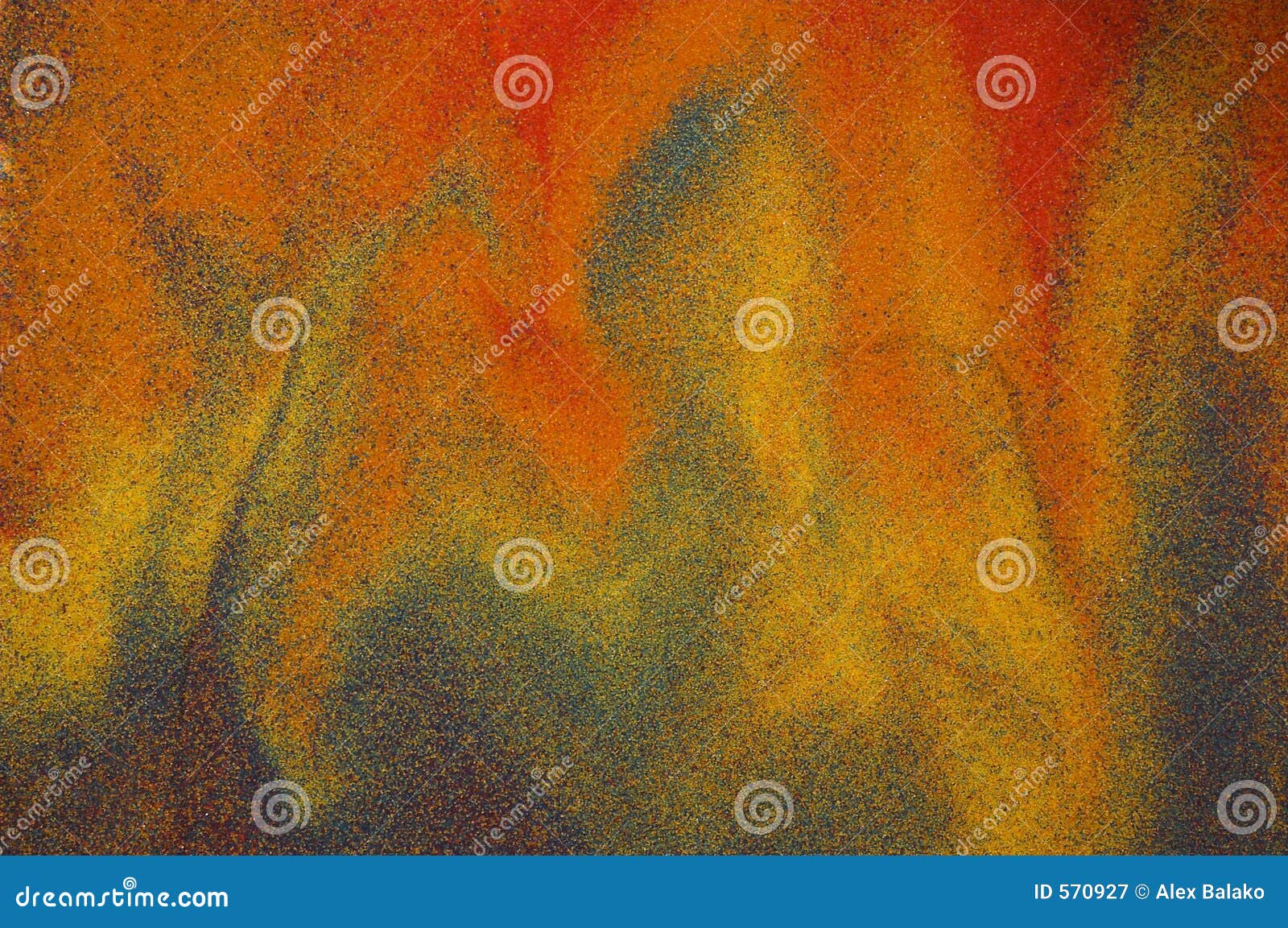 Abstract Picture Made of Sand Stock Image - Image of generated, glow ...