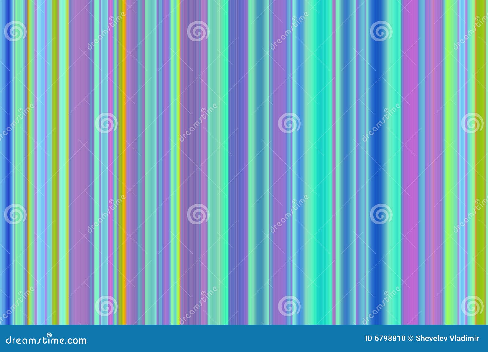 Abstract Picture of Multi-colour Line Stock Illustration - Illustration ...
