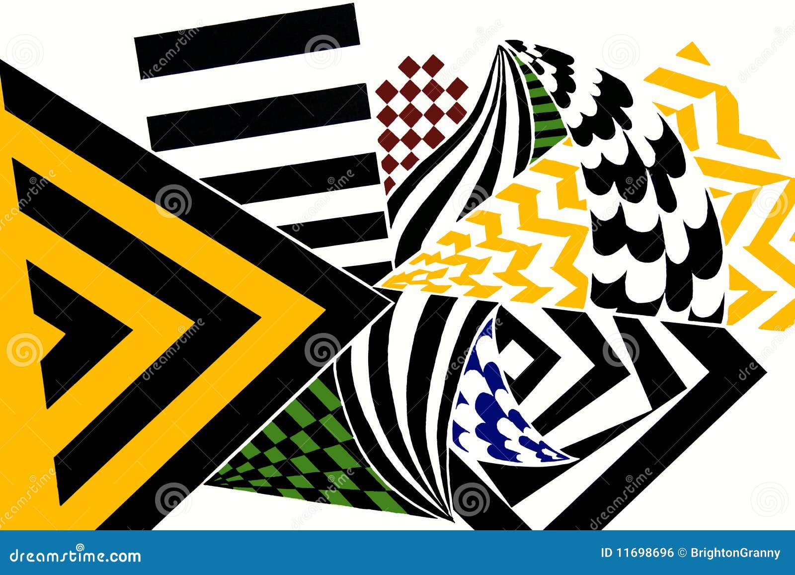 Optical patterns stock illustration. Illustration of geometry - 11698696
