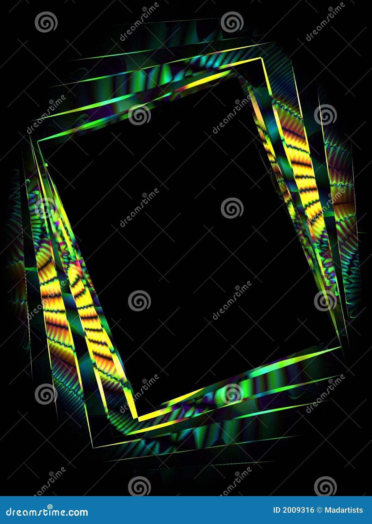 Abstract Picture Photo Frame 1 Stock Illustration - Illustration of ...