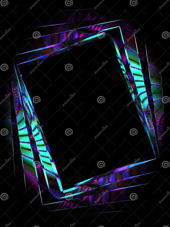 Abstract Picture Photo Frame 3 Stock Illustration - Illustration of ...